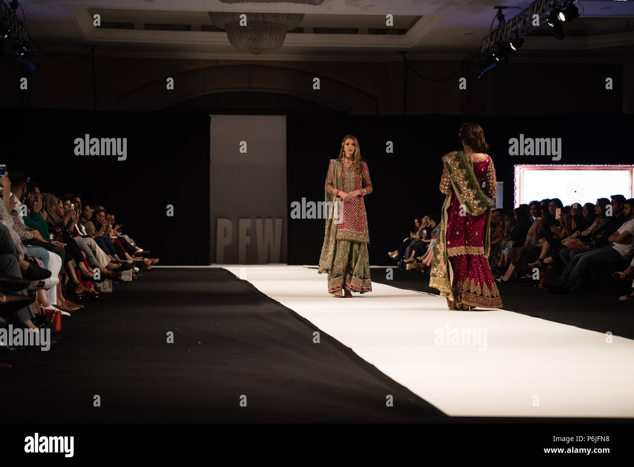 London, UK, 30 June 2018. The official opening catwalk of Pakistan ...