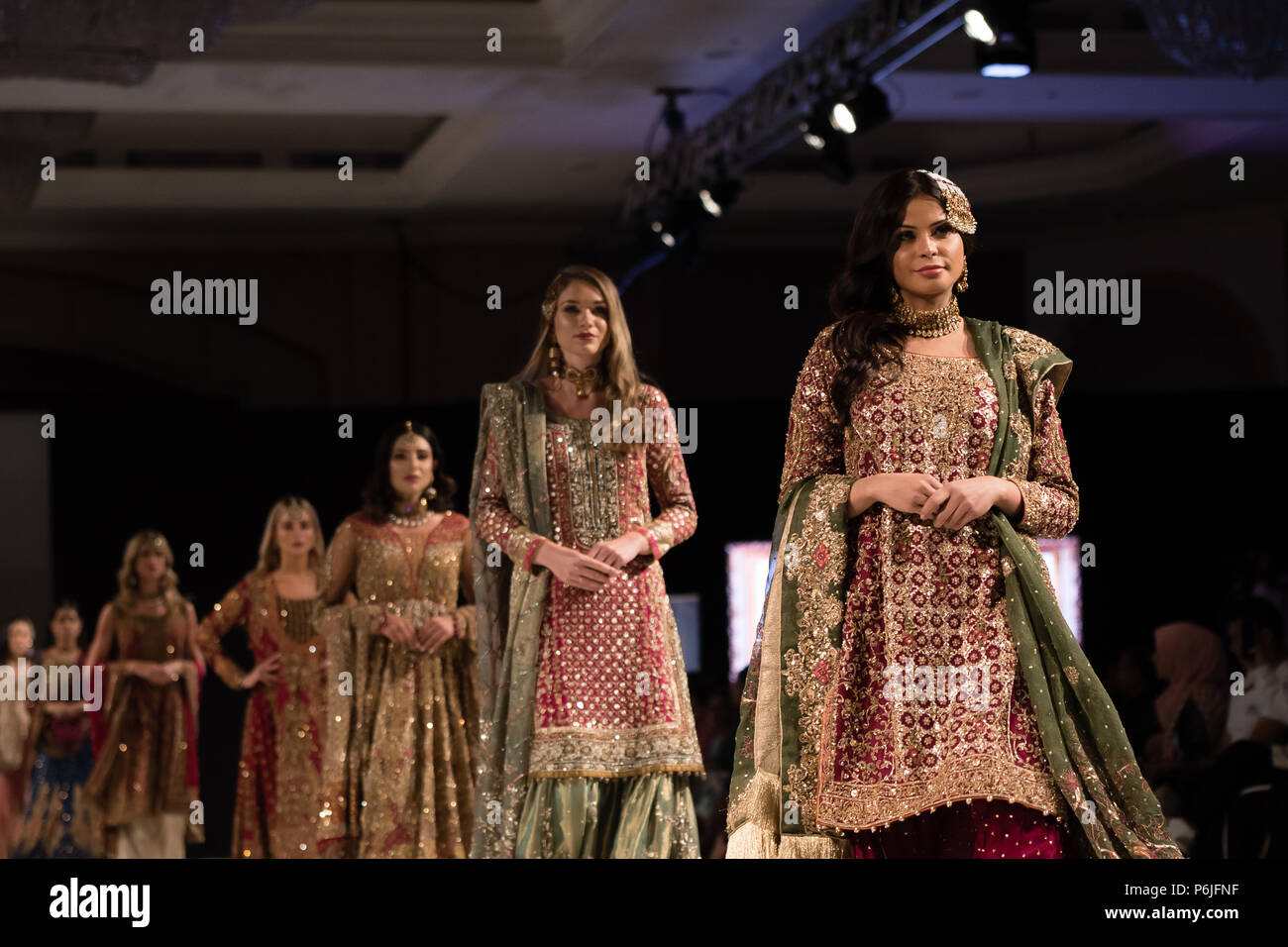 London, UK, 30 June 2018. The official opening catwalk of Pakistan ...