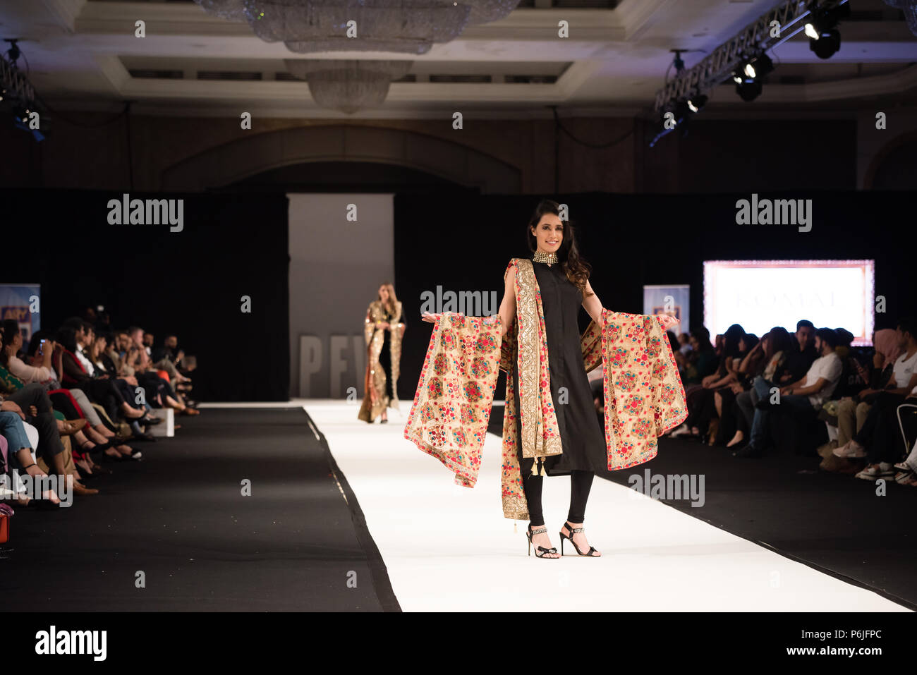 London, UK, 30 June 2018. The official opening catwalk of Pakistan ...