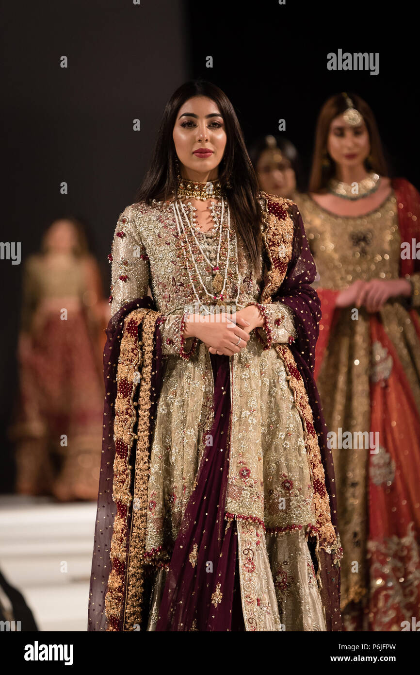 London, UK, 30 June 2018. The official opening catwalk of Pakistan ...