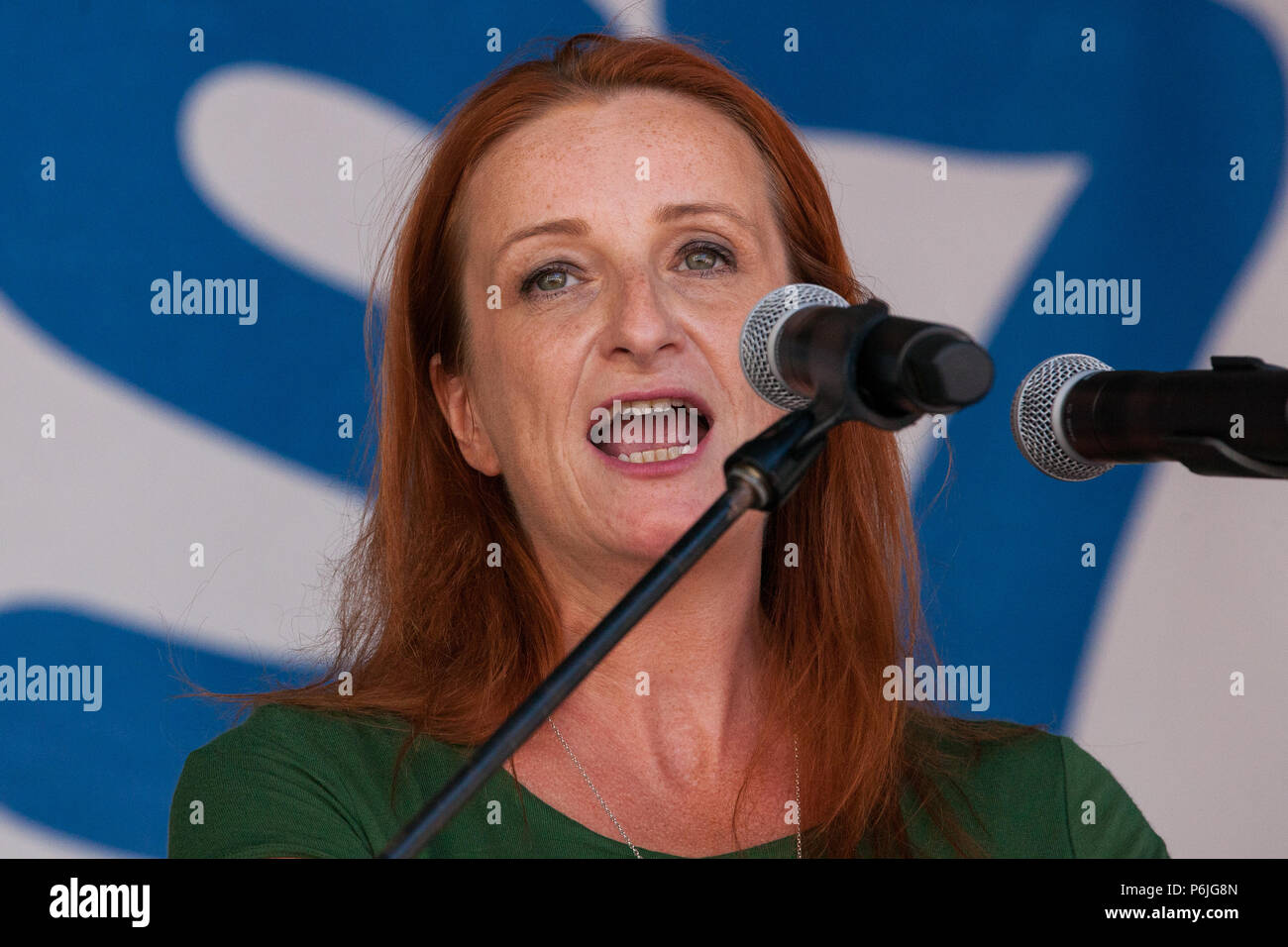 London, UK. 30th June 2018. Alison Phillips, Editor of the Daily Mirror ...