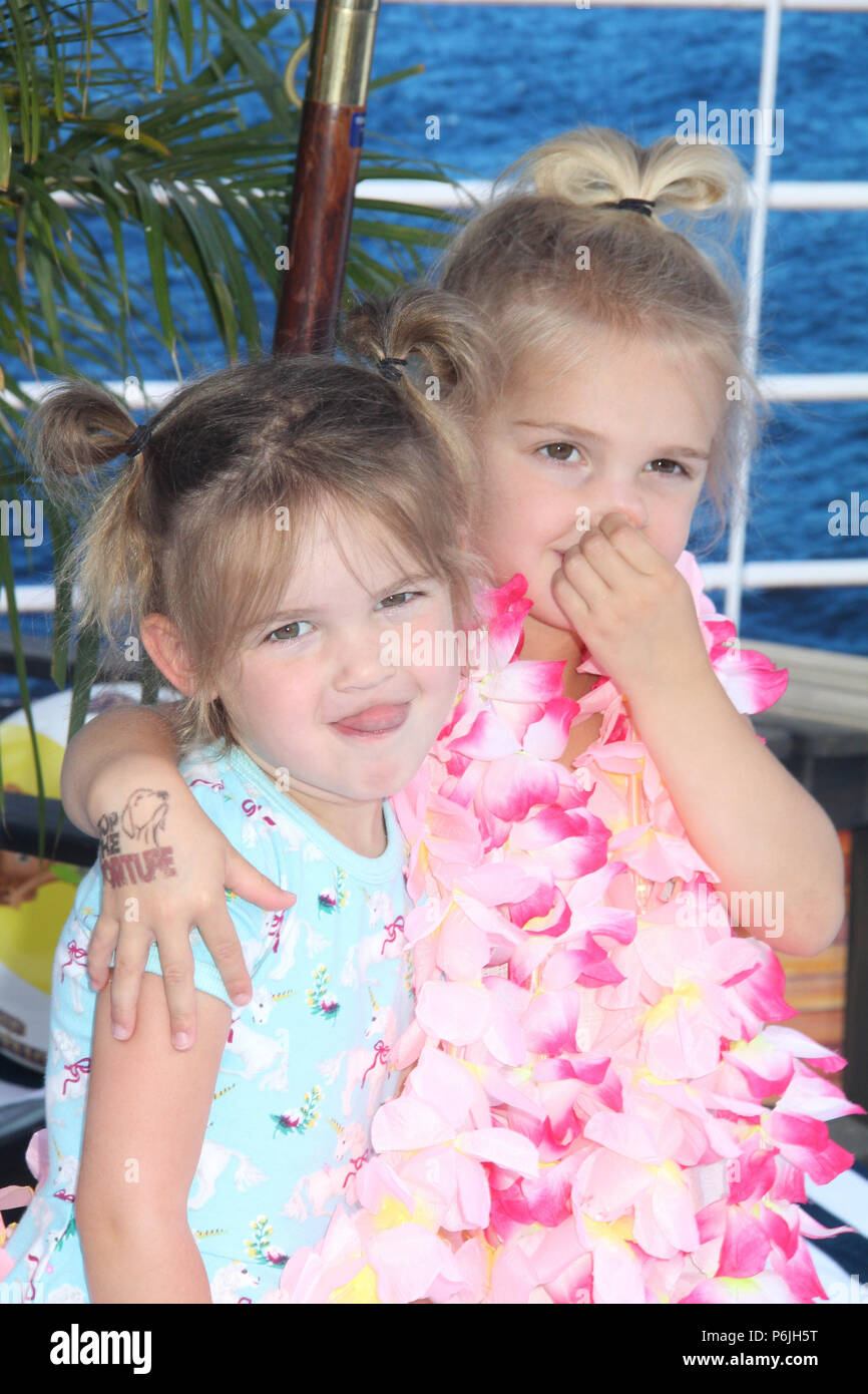 Mila Stauffer, Emma Stauffer 06/30/2018 The World Premiere of "Hotel ...