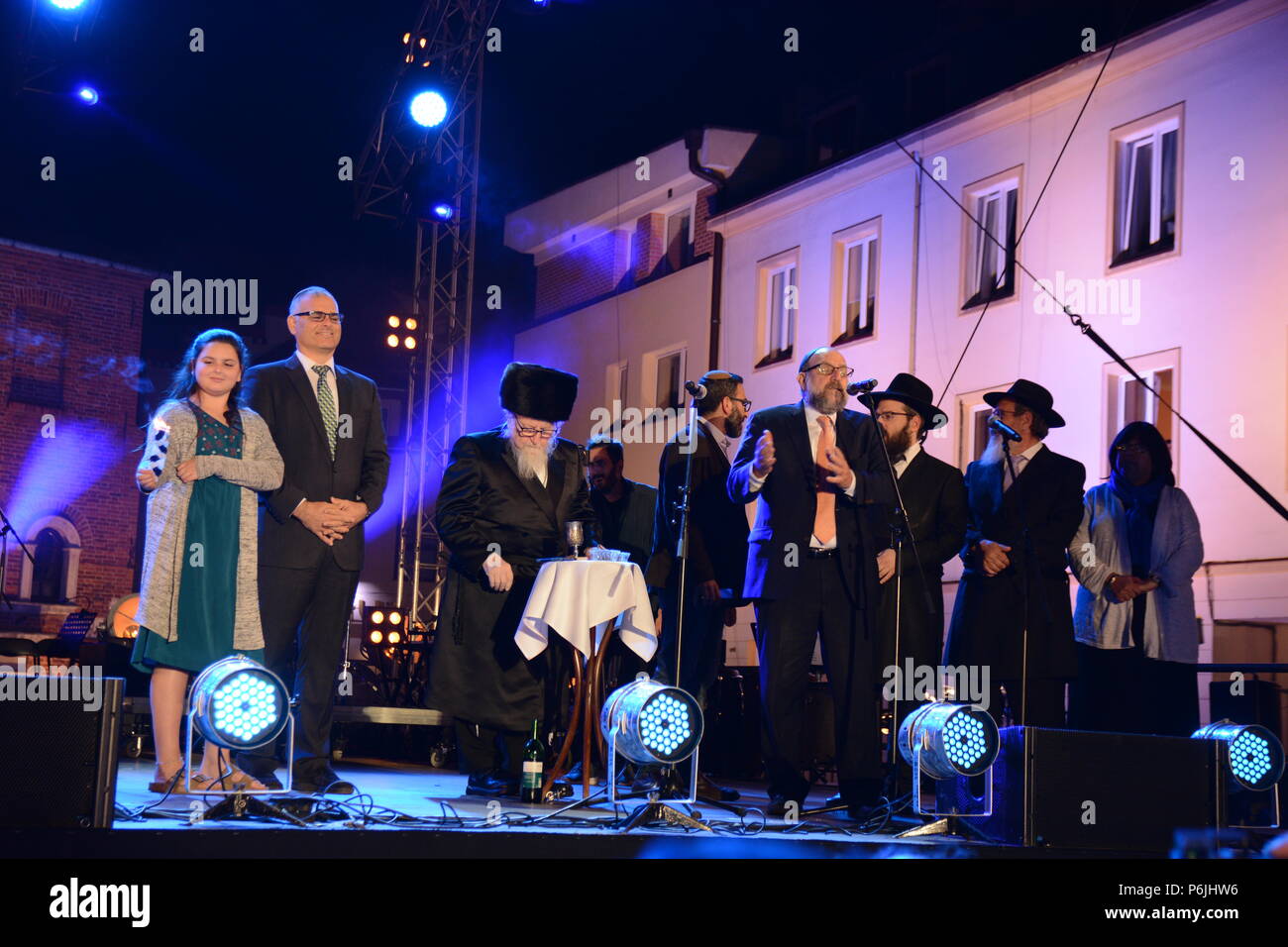 Cracow, Poland. 30th June 2018, Kraków (Cracow), 28th Jewish Culture Festival - the end of ...