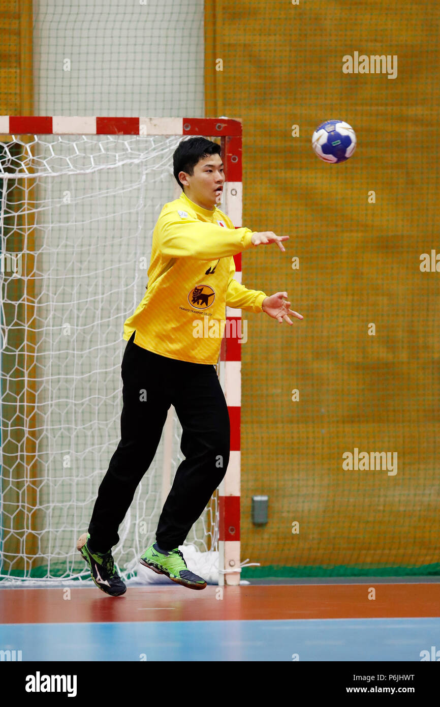 Tokyo, Japan. 30th June, 2018. Motoki Sakai (JPN) Handball ...