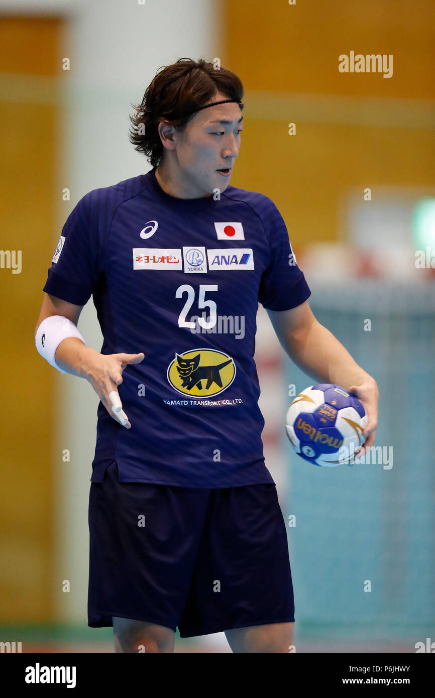 Tokyo, Japan. 30th June, 2018. ?/Hiroki Motoki (JPN) Handball ...