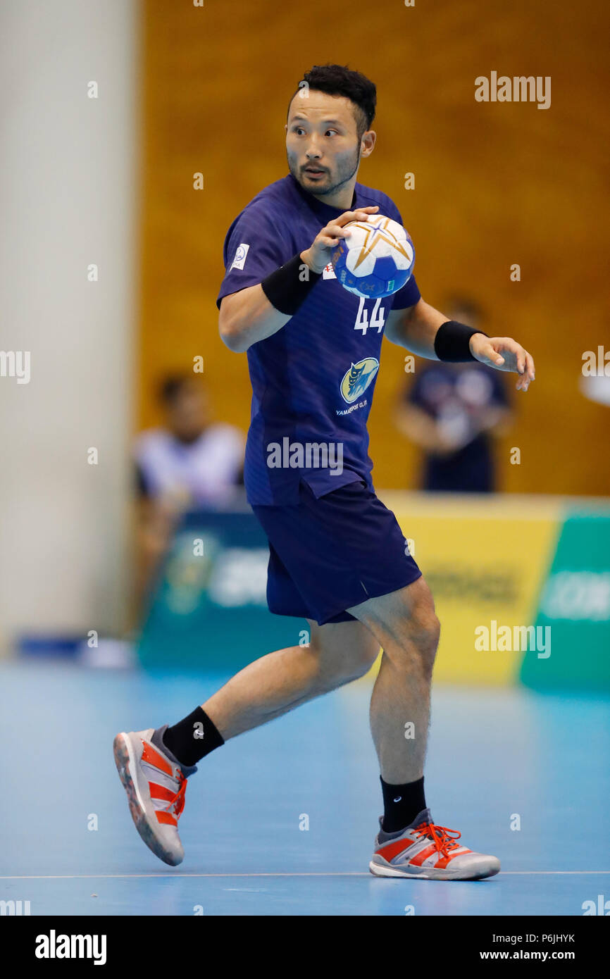 Tokyo, Japan. 30th June, 2018. ? Tetsuya Kadoyama (JPN) Handball ...