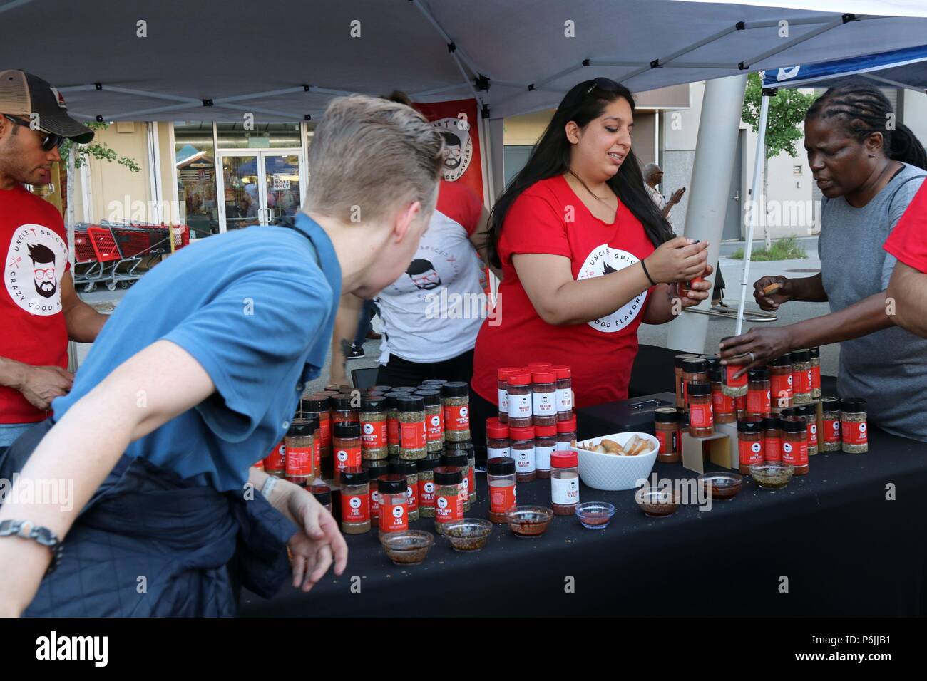 New York, NY USA. 30th. Jun, 2018. The first-ever Bronx Night Market ...