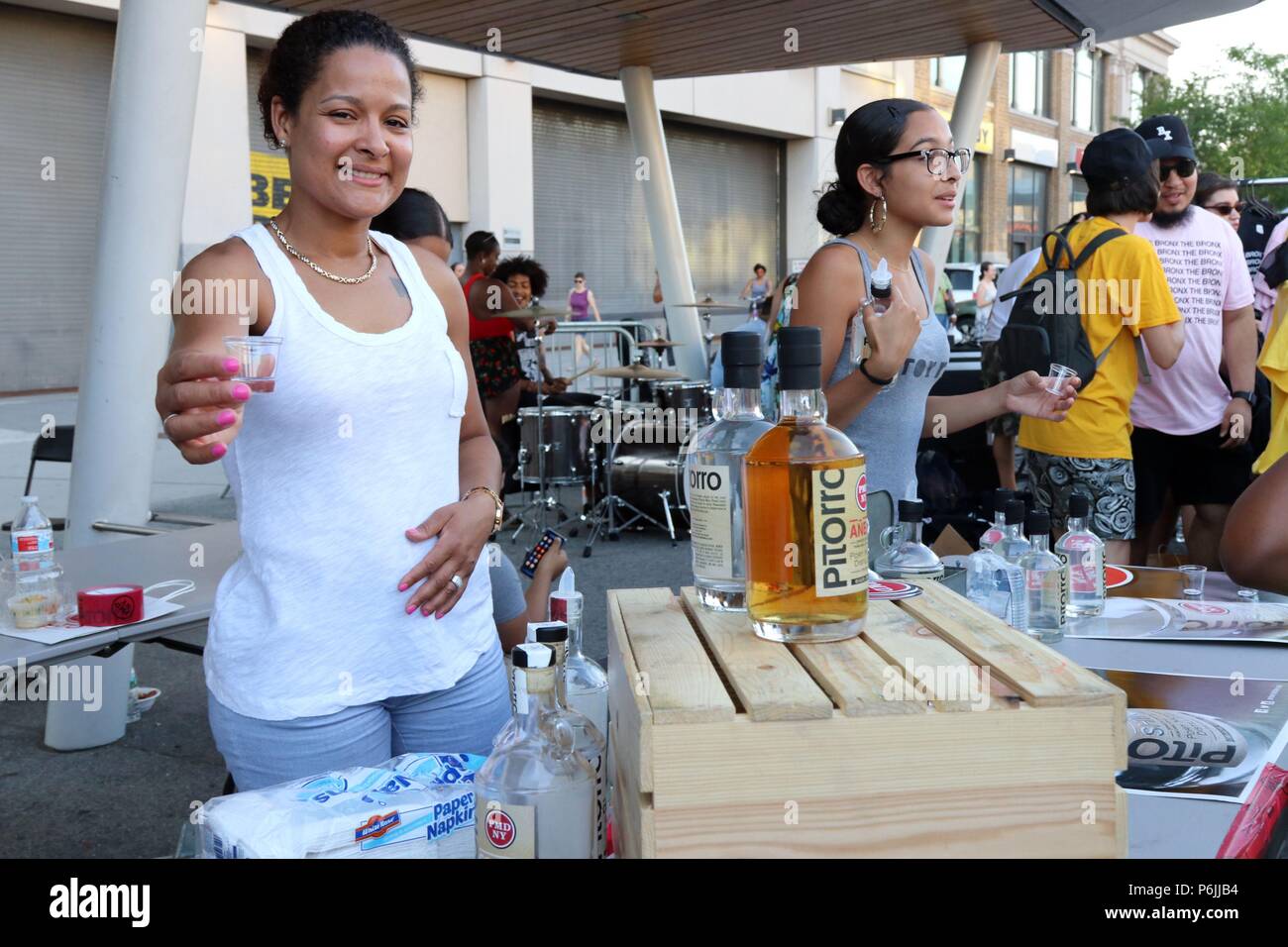 New York, NY USA. 30th. Jun, 2018. The first-ever Bronx Night Market ...