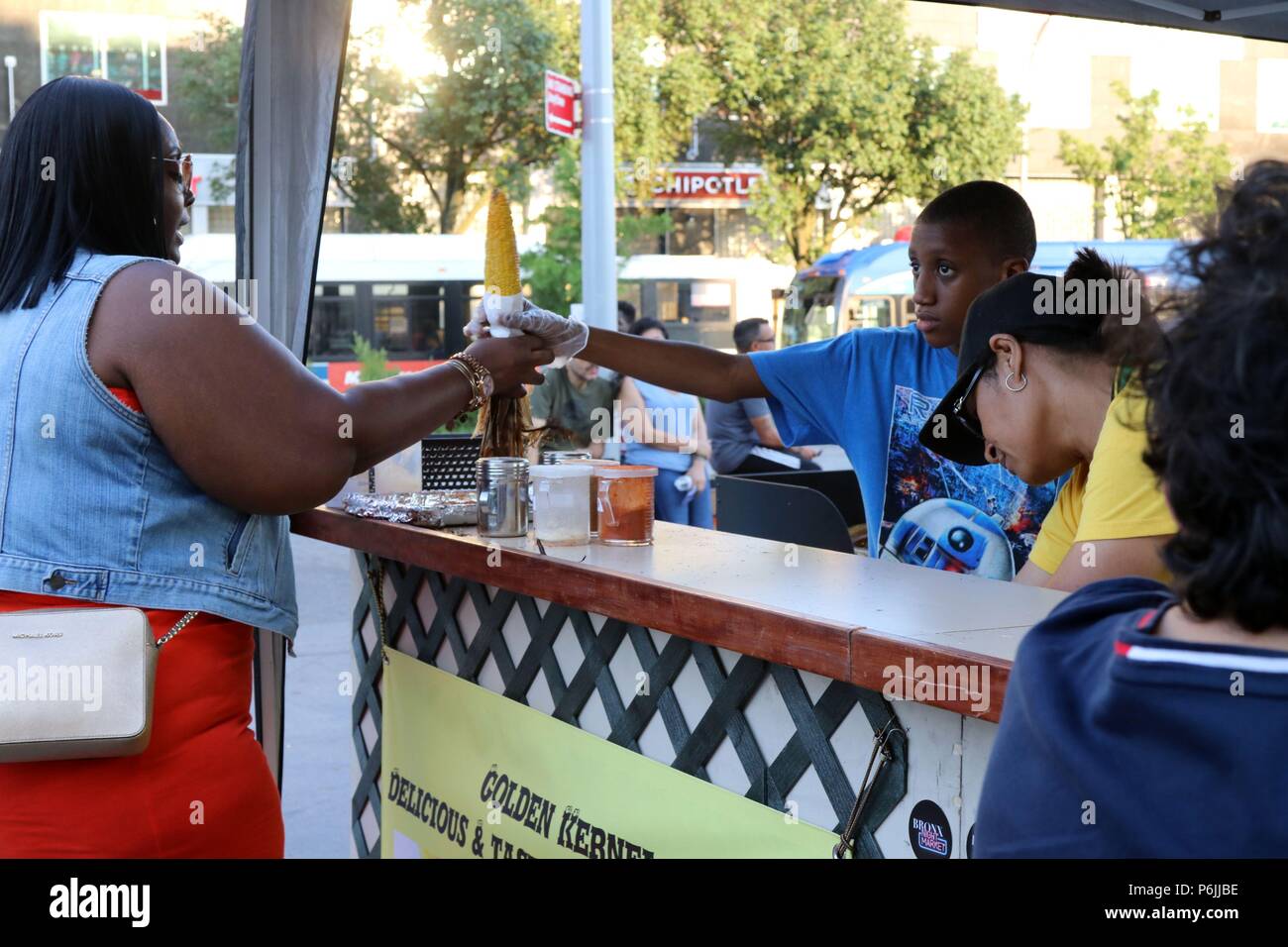 New York, NY USA. 30th. Jun, 2018. The first-ever Bronx Night Market ...