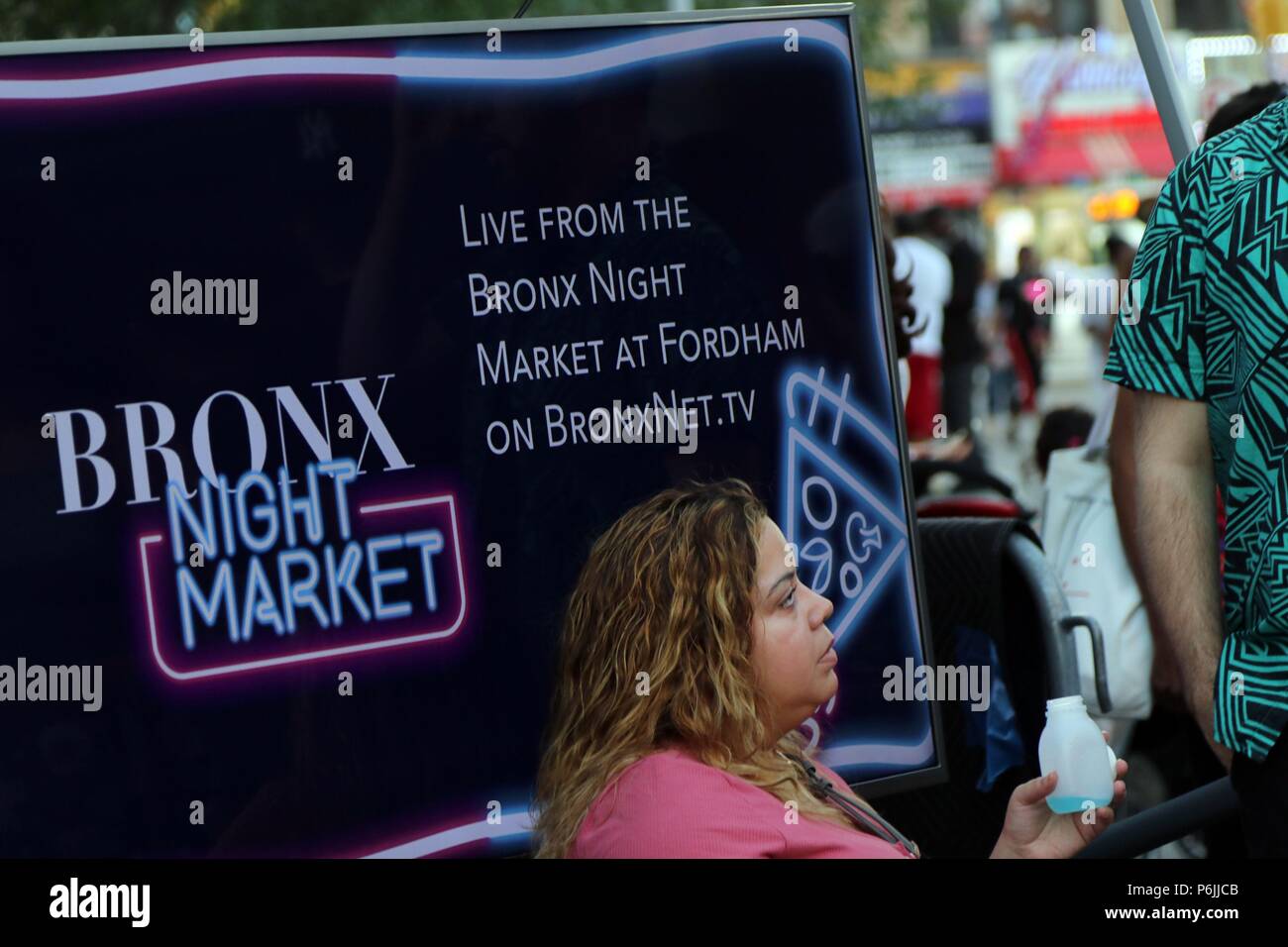New York, NY USA. 30th. Jun, 2018. The first-ever Bronx Night Market ...