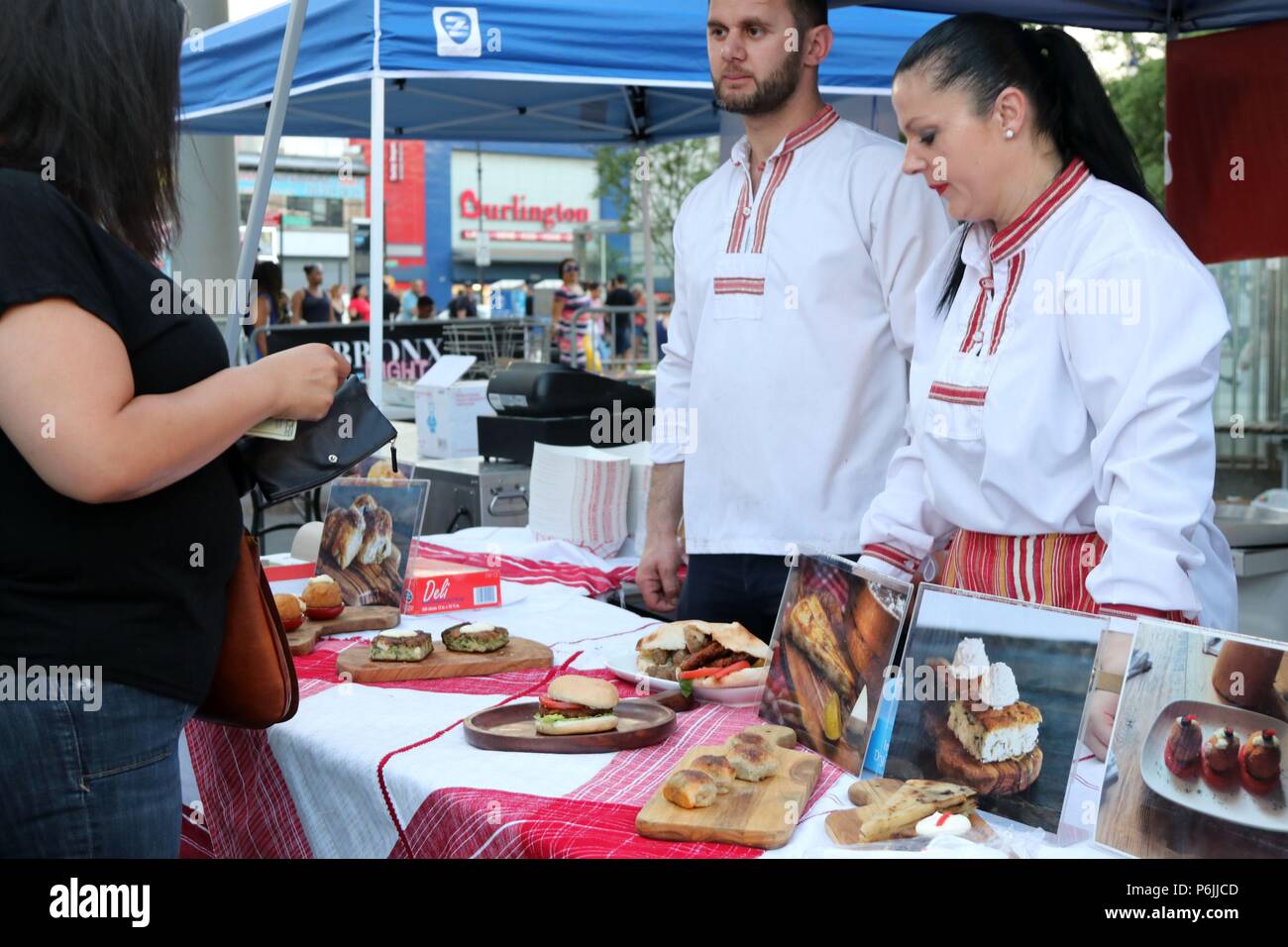 New York, NY USA. 30th. Jun, 2018. The first-ever Bronx Night Market ...