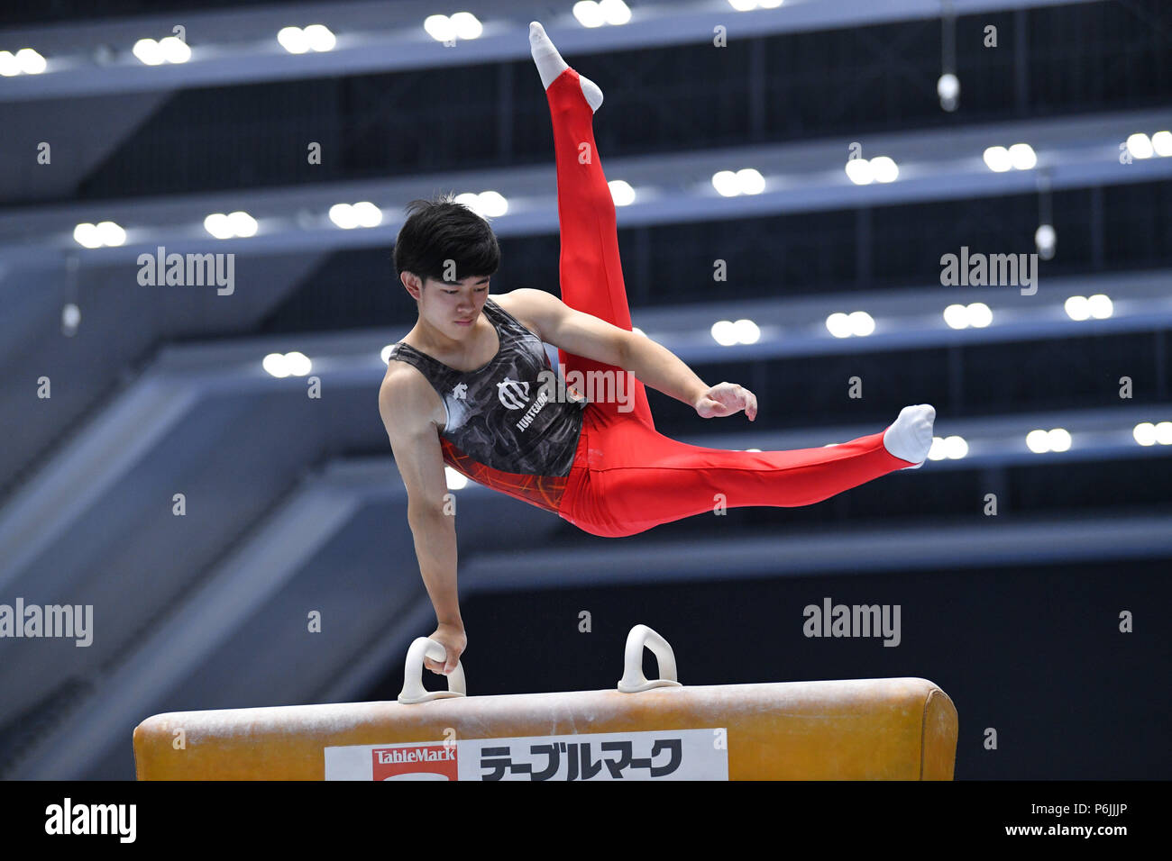 Takasaki Arena, Gunma, Japan. 30th June, 2018. Kakeru Tanigawa, JUNE 30, 2018 - Artistic ...