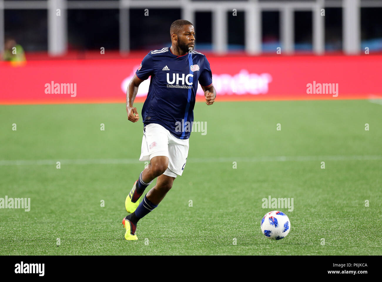 Gillette Stadium. 30th June, 2018. MA, USA; New England Revolution ...