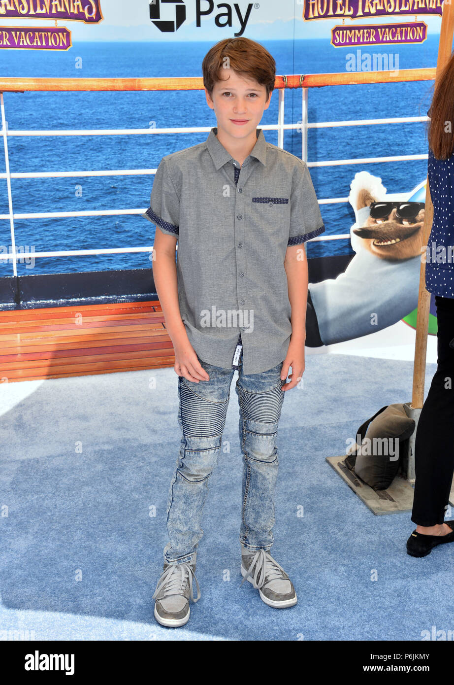 Los Angeles, USA. 30th Jun, 2018. Gabriel Bateman at the world premiere ...