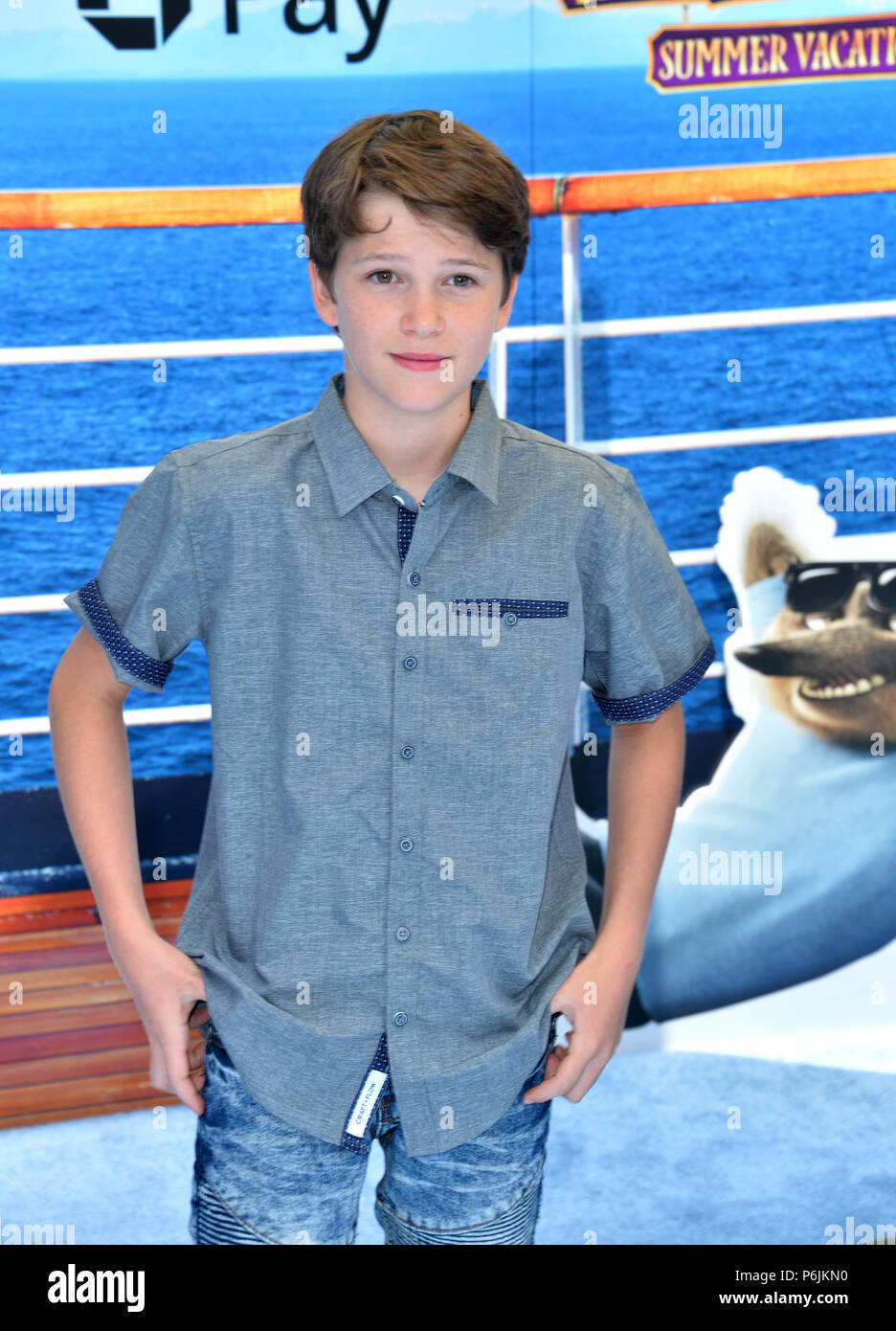 Los Angeles, USA. 30th Jun, 2018. Gabriel Bateman at the world premiere ...