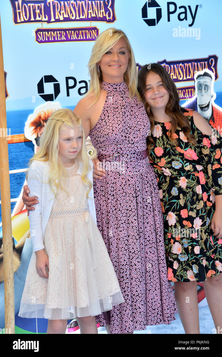 Los Angeles, USA. 30th Jun, 2018. Elisabeth Rohm & Children at the ...