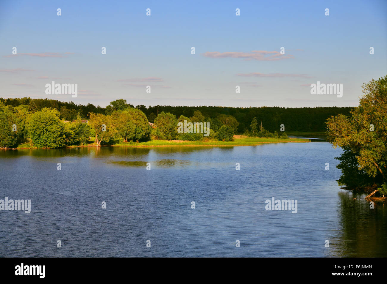 The Medvedka River in a Voskresensk, Russia Stock Photo - Alamy