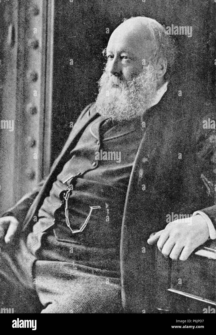 Cecil 3rd marquess salisbury 1830 1903 hi-res stock photography and ...