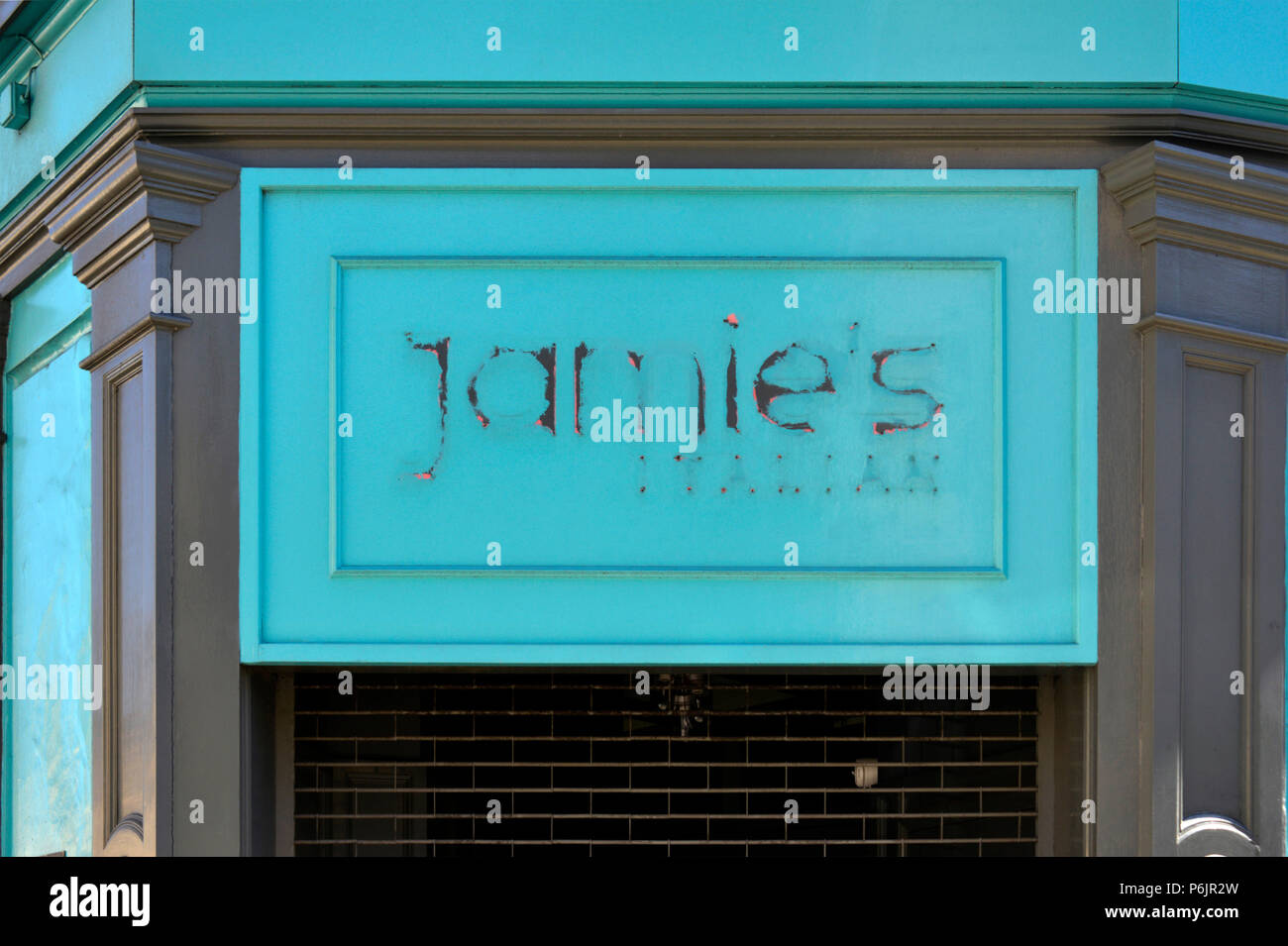 The former site of Jamie's Italian restaurant in Park Street, Bristol ...