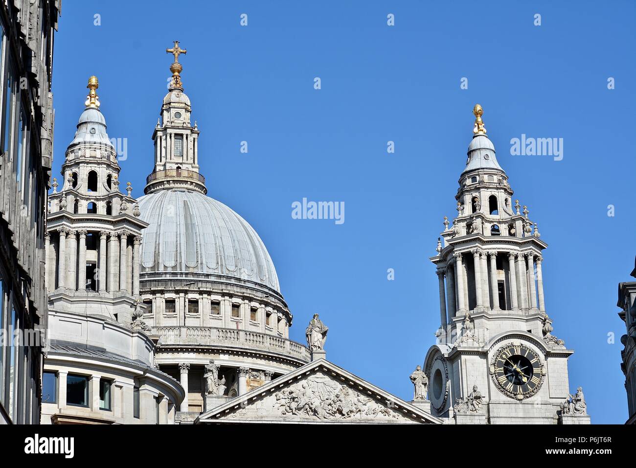 Macro shots of Saint Pauls Cathedral, London, England Stock Photo - Alamy