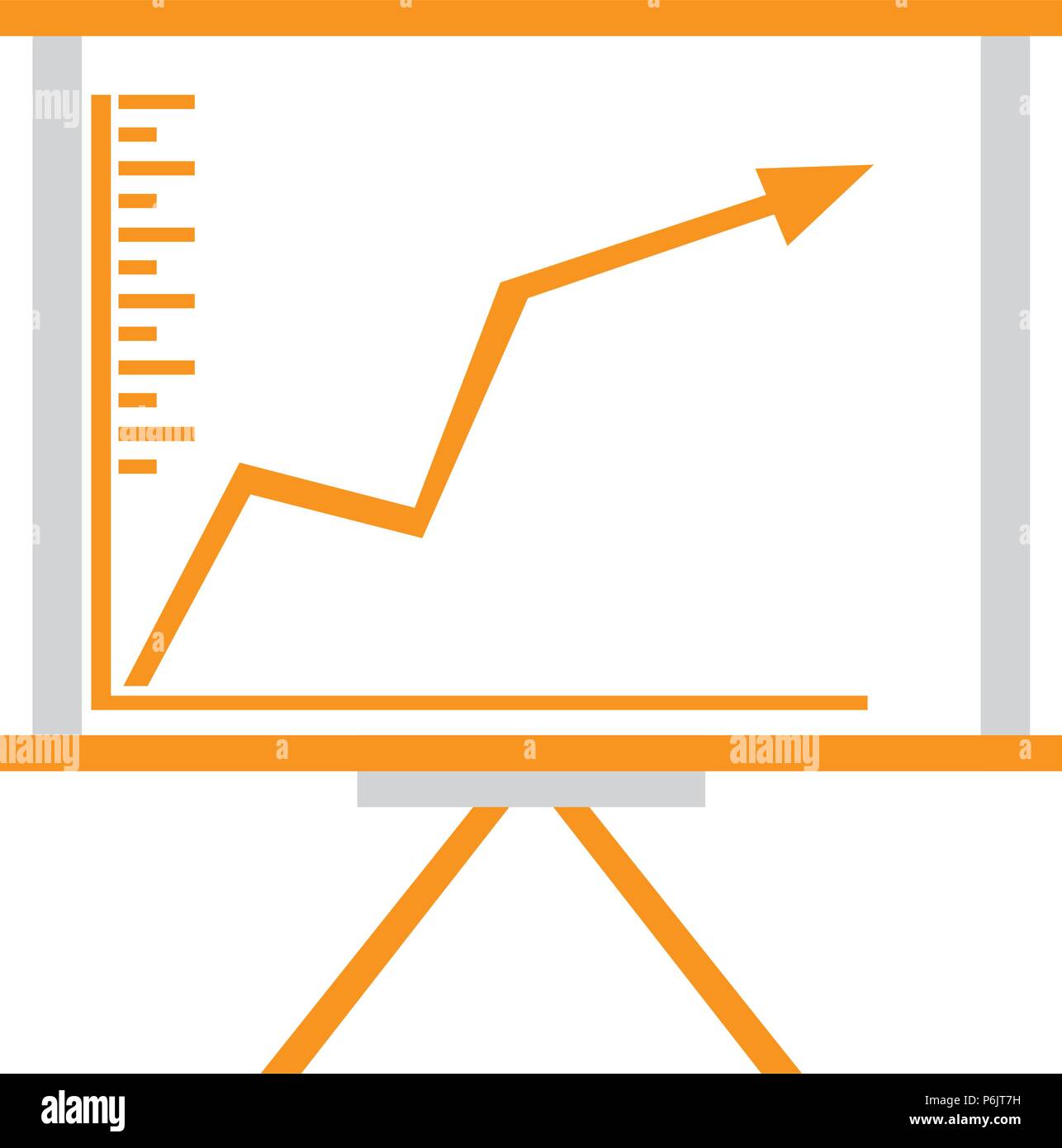 Business graph icon Stock Vector Image & Art - Alamy