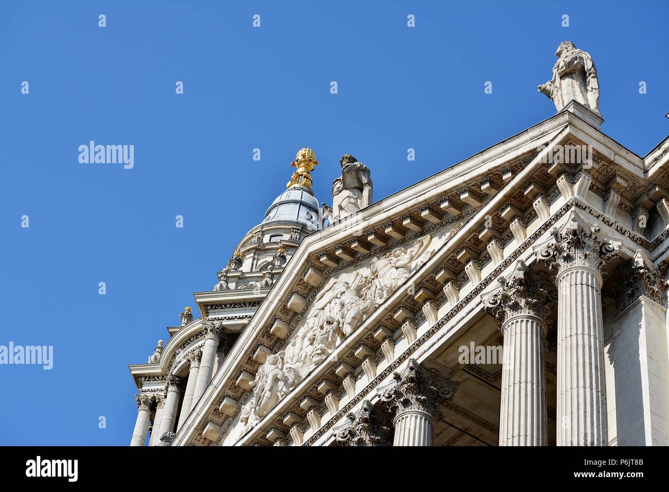Macro shots of Saint Pauls Cathedral, London, England Stock Photo - Alamy