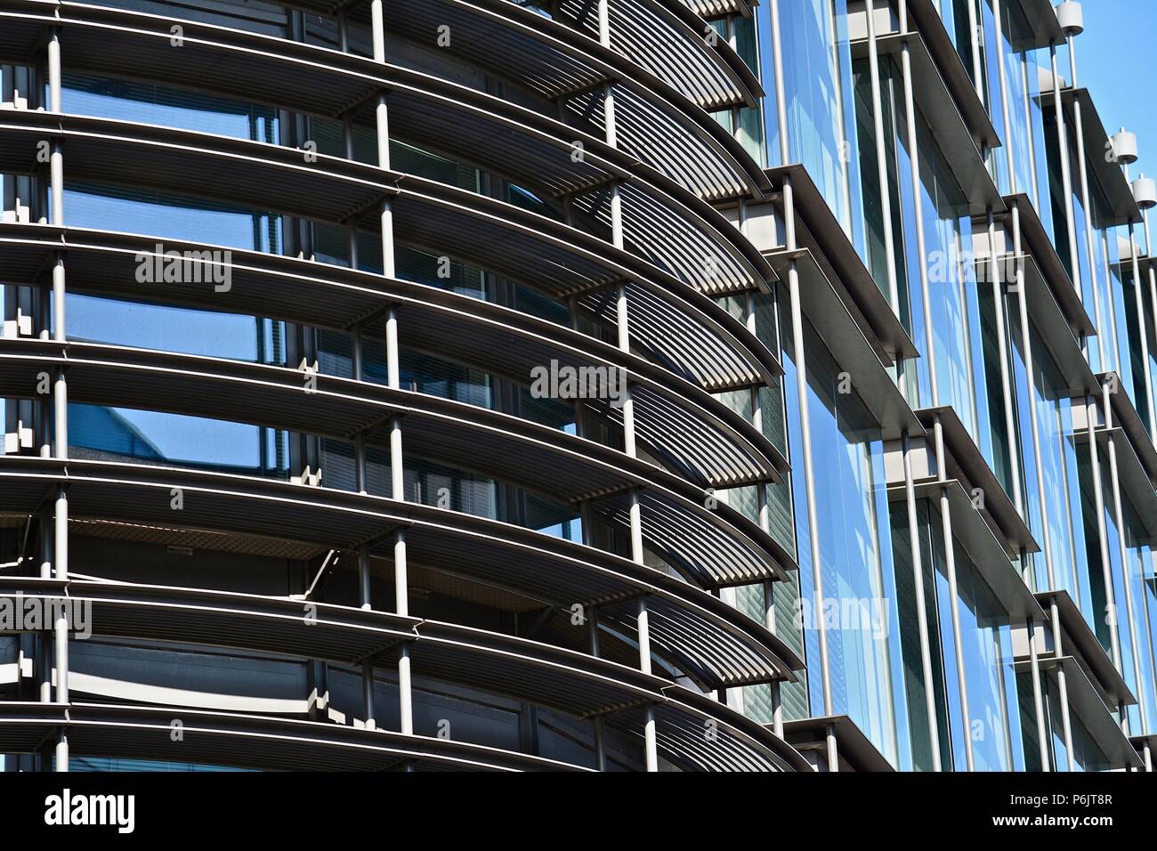 Inside the City of London's Square Mile financial district, London ...