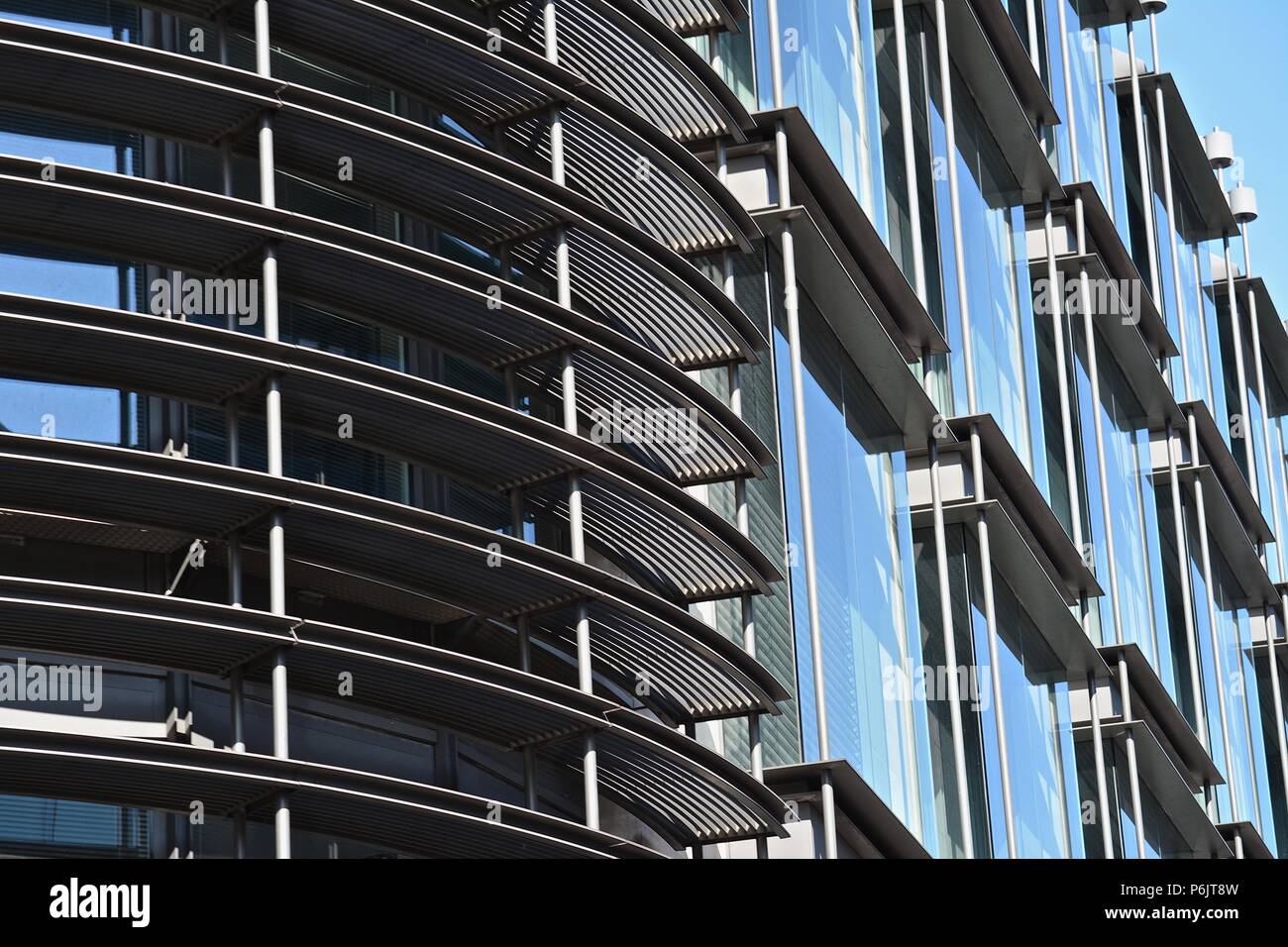 Inside the City of London's Square Mile financial district, London ...