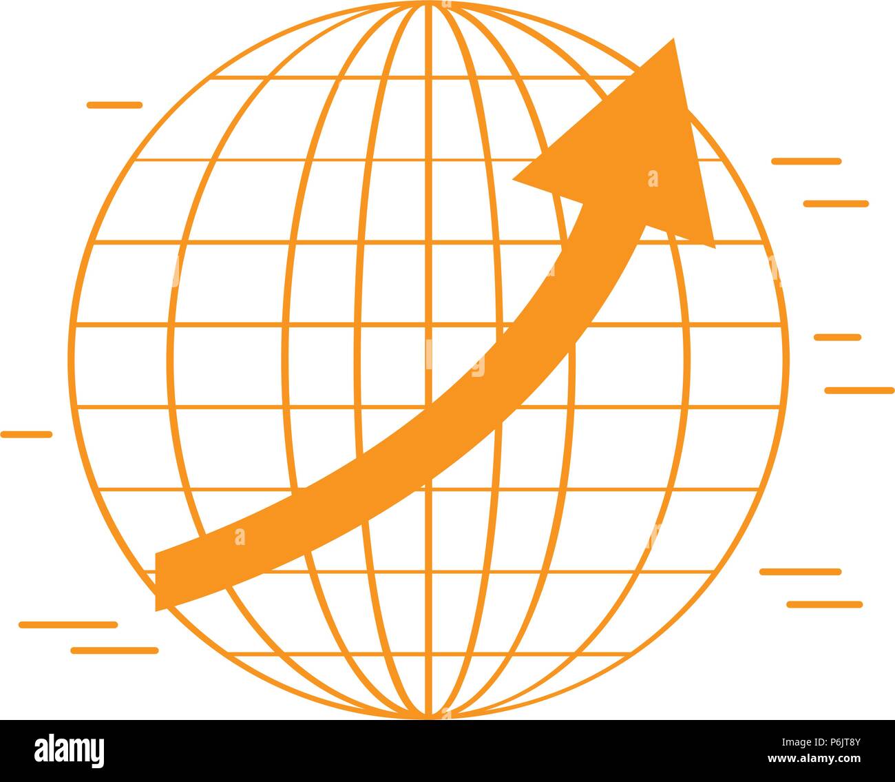 Isolated world icon Stock Vector Image & Art - Alamy