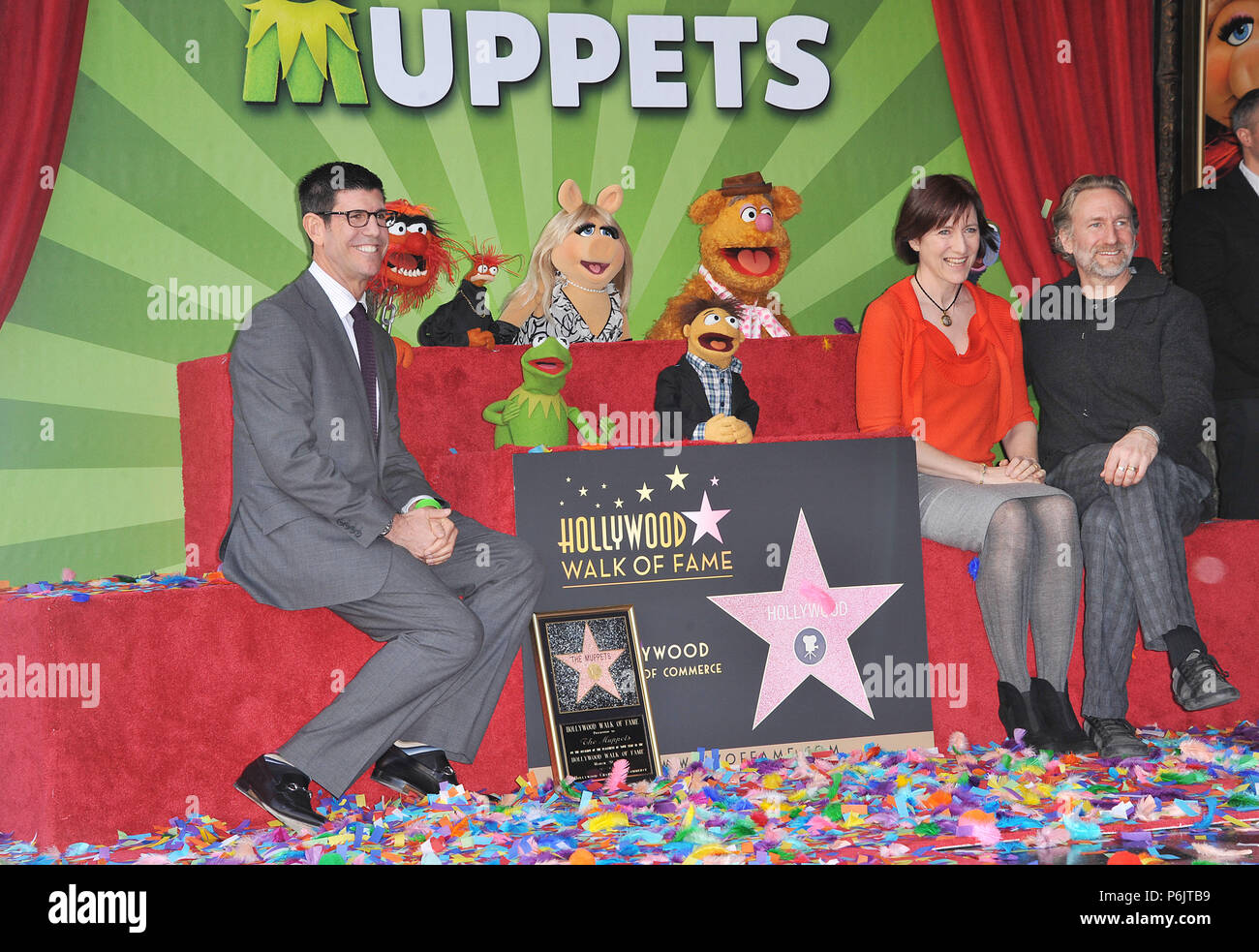 The MUPPETS Honored with a Star on the Hollywood Walk Of Fame In Los ...