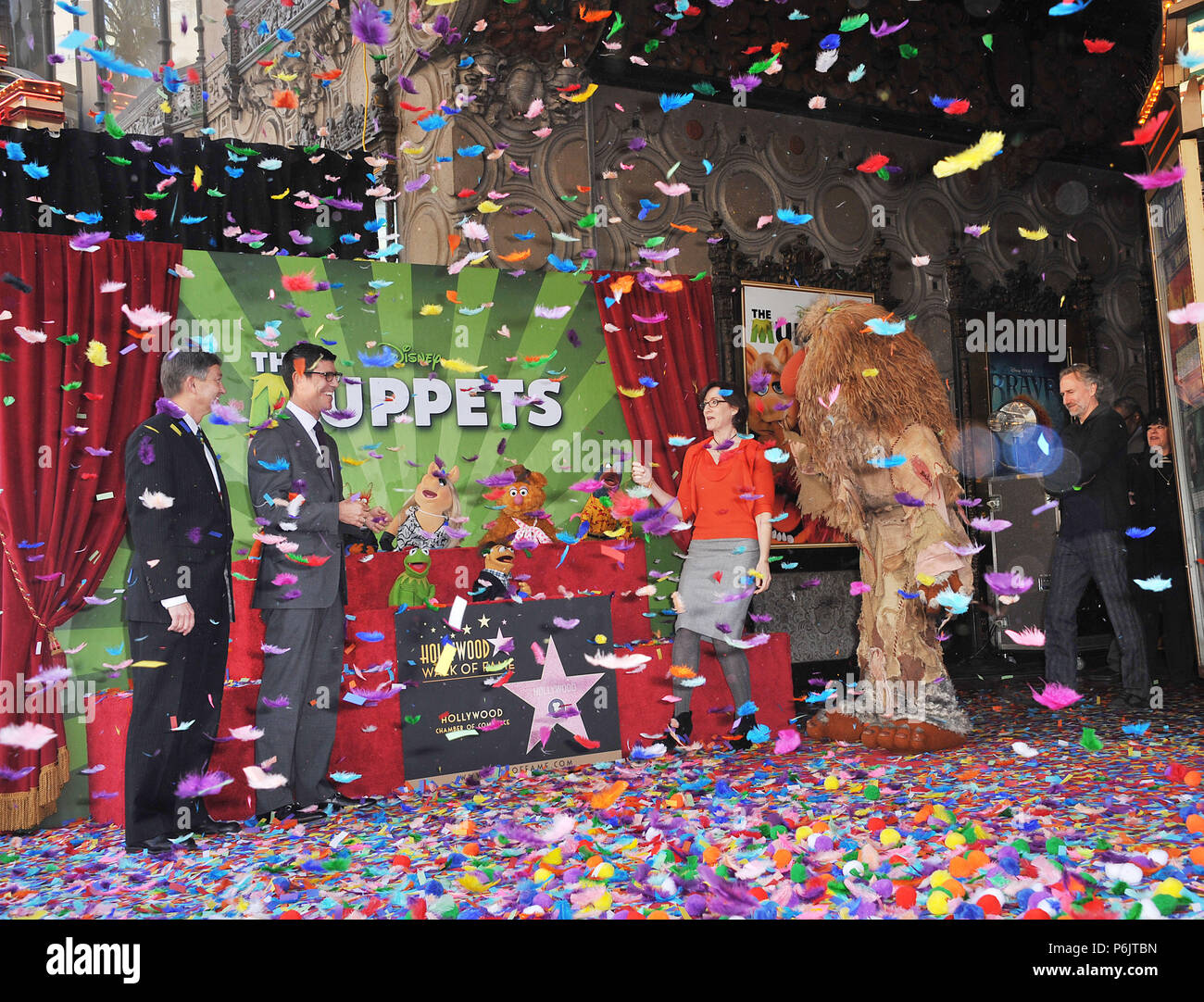 The MUPPETS Honored with a Star on the Hollywood Walk Of Fame In Los ...