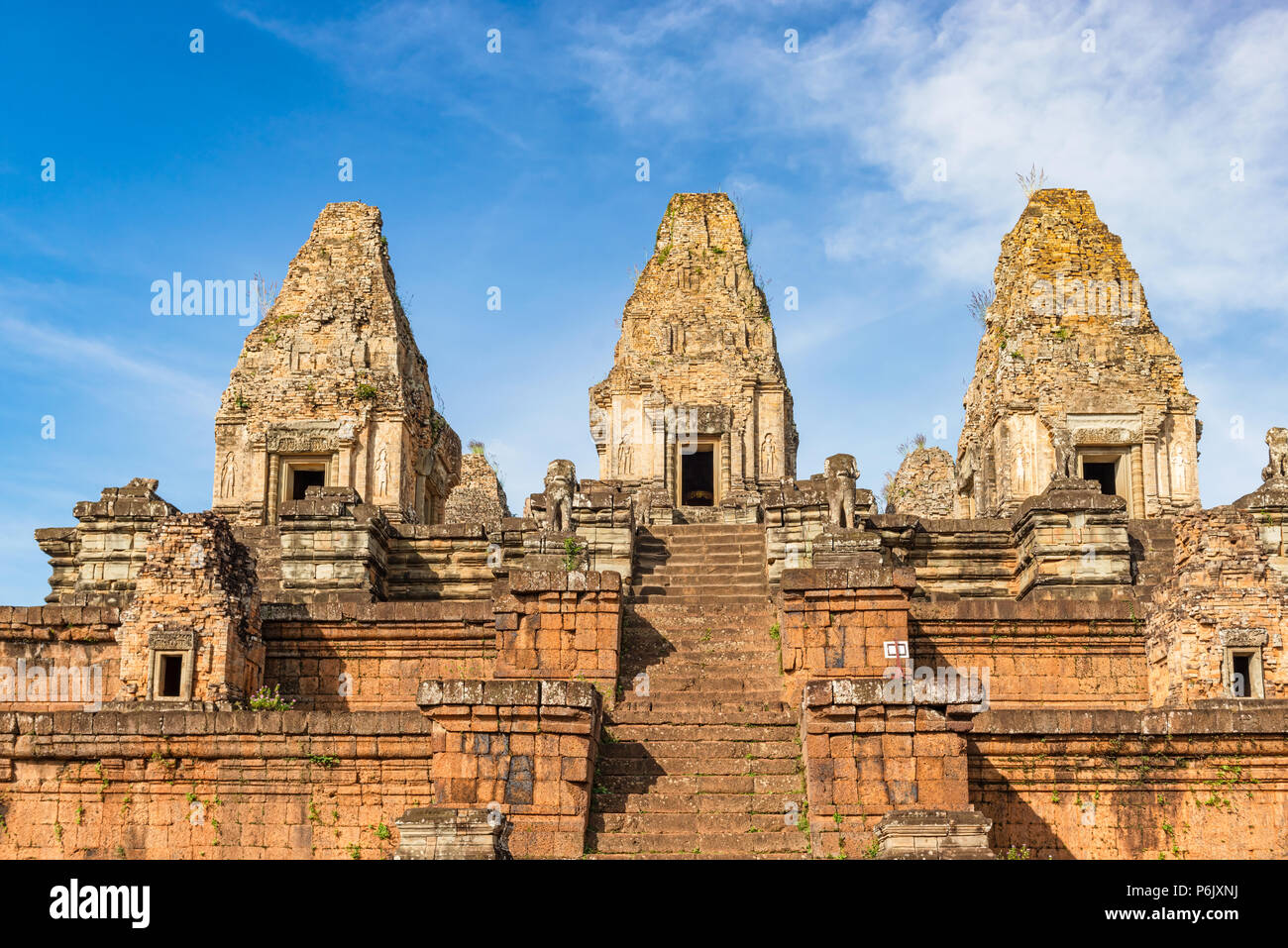 Pre Rup is a Hindu temple at Angkor, Cambodia, built as state temple of Khmer king and dedicated ...