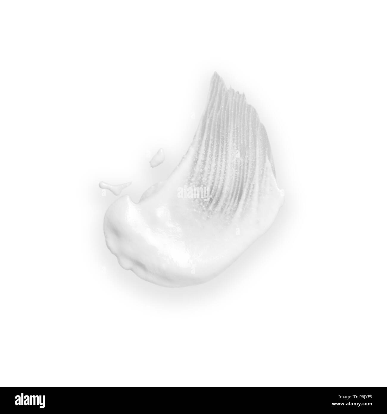 Cosmetic cream isolated on white background with clipping path Stock ...