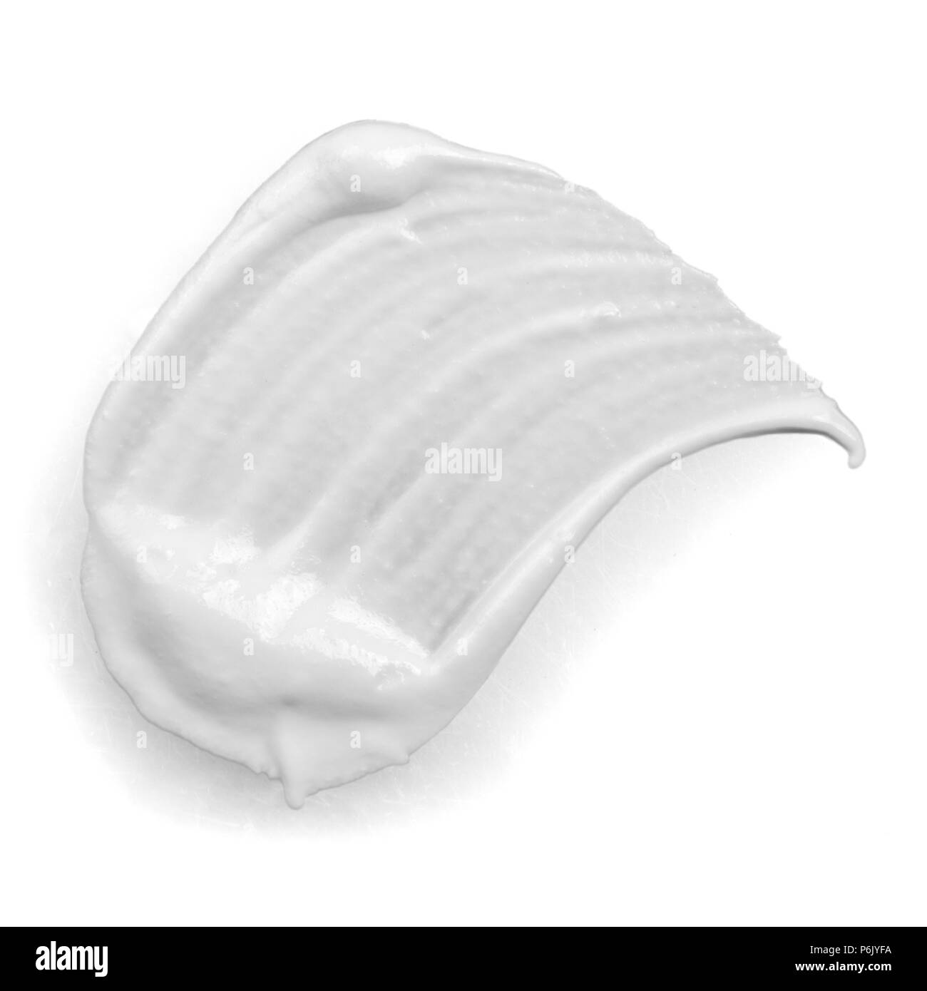 Cosmetic cream isolated on white background with clipping path Stock ...