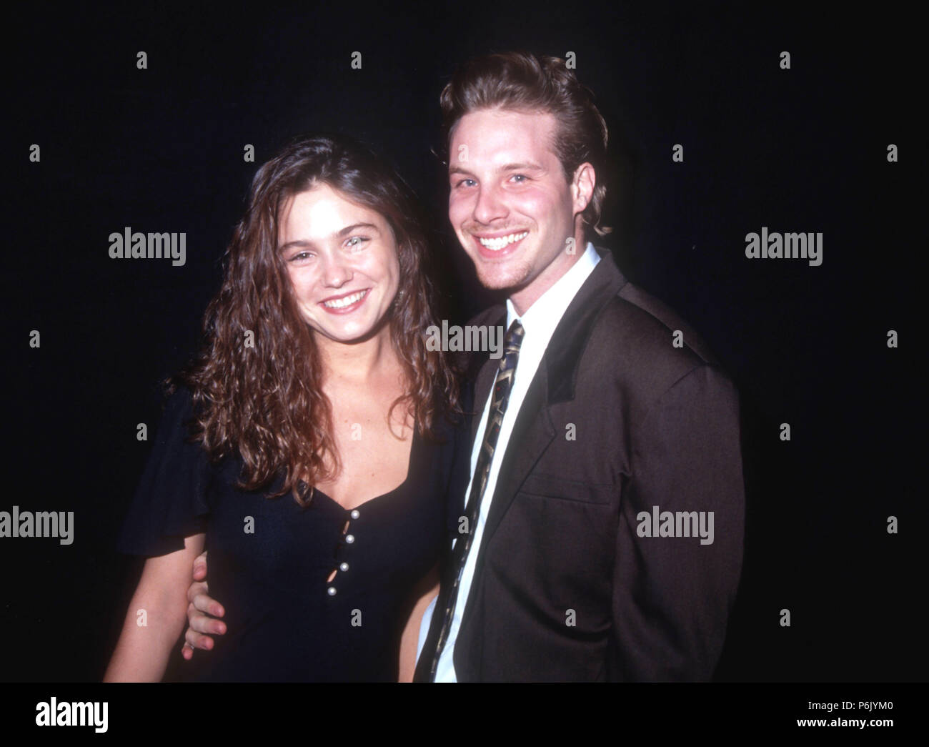LOS ANGELES, CA - DECEMBER 14: (L-R) Actress Ele Keats and actor Brian ...