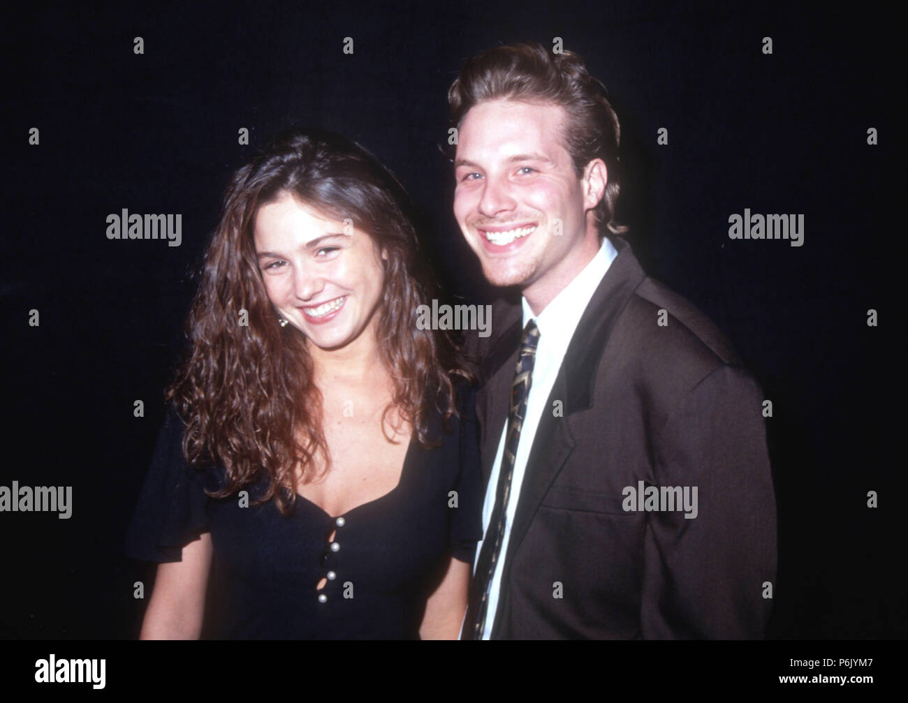 LOS ANGELES, CA - DECEMBER 14: (L-R) Actress Ele Keats and actor Brian ...