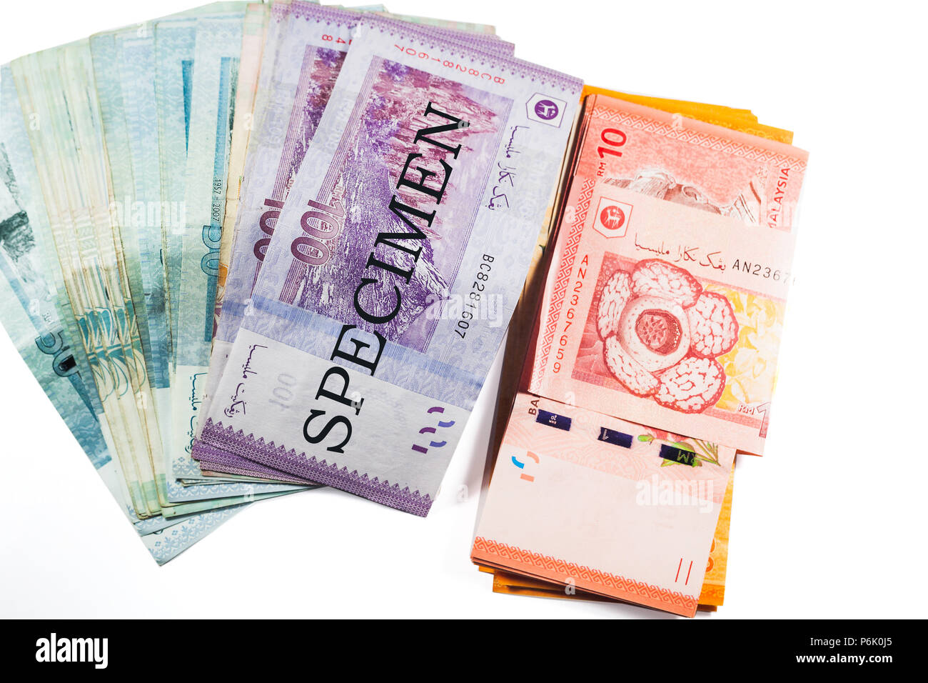 Malaysia Currency Banknotes, Ringgit Stock Photo - Alamy