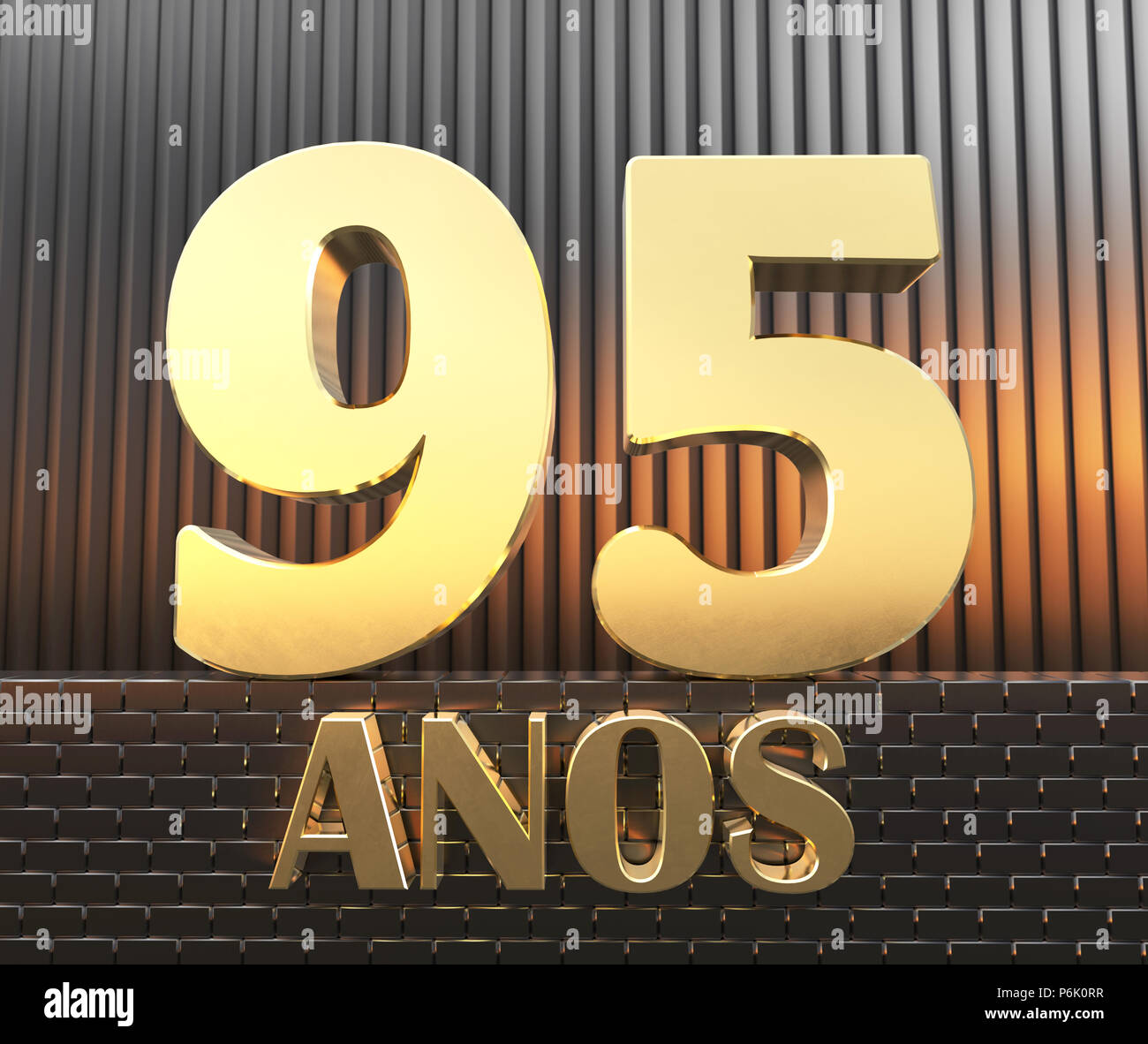 95 years anniversary label hi-res stock photography and images - Alamy
