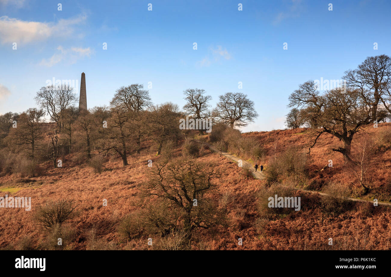 Eastnor castle obelisk hi-res stock photography and images - Alamy