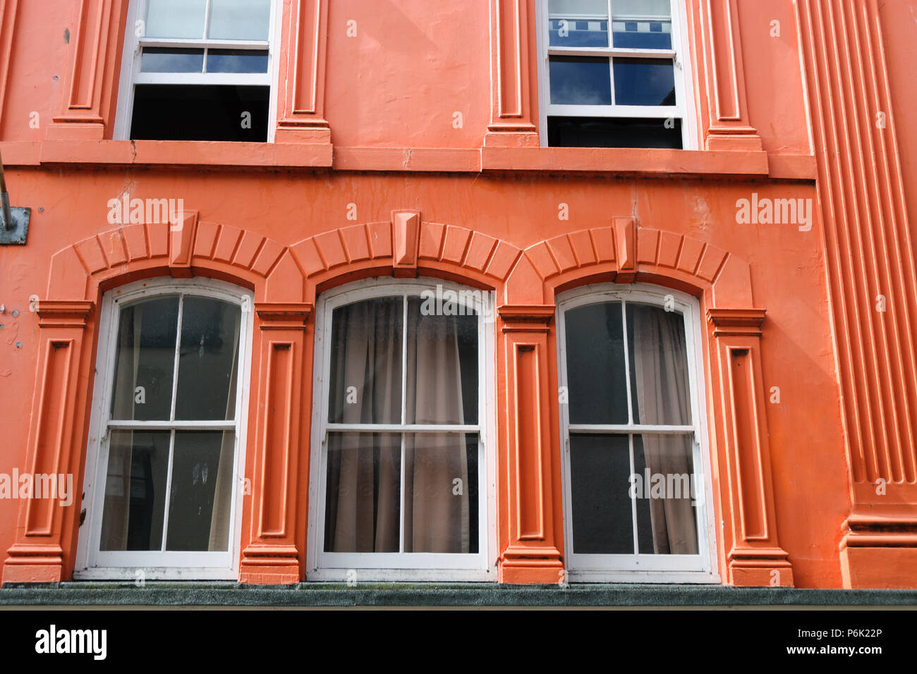 houses in the Penzance village in Cornwall Stock Photo - Alamy