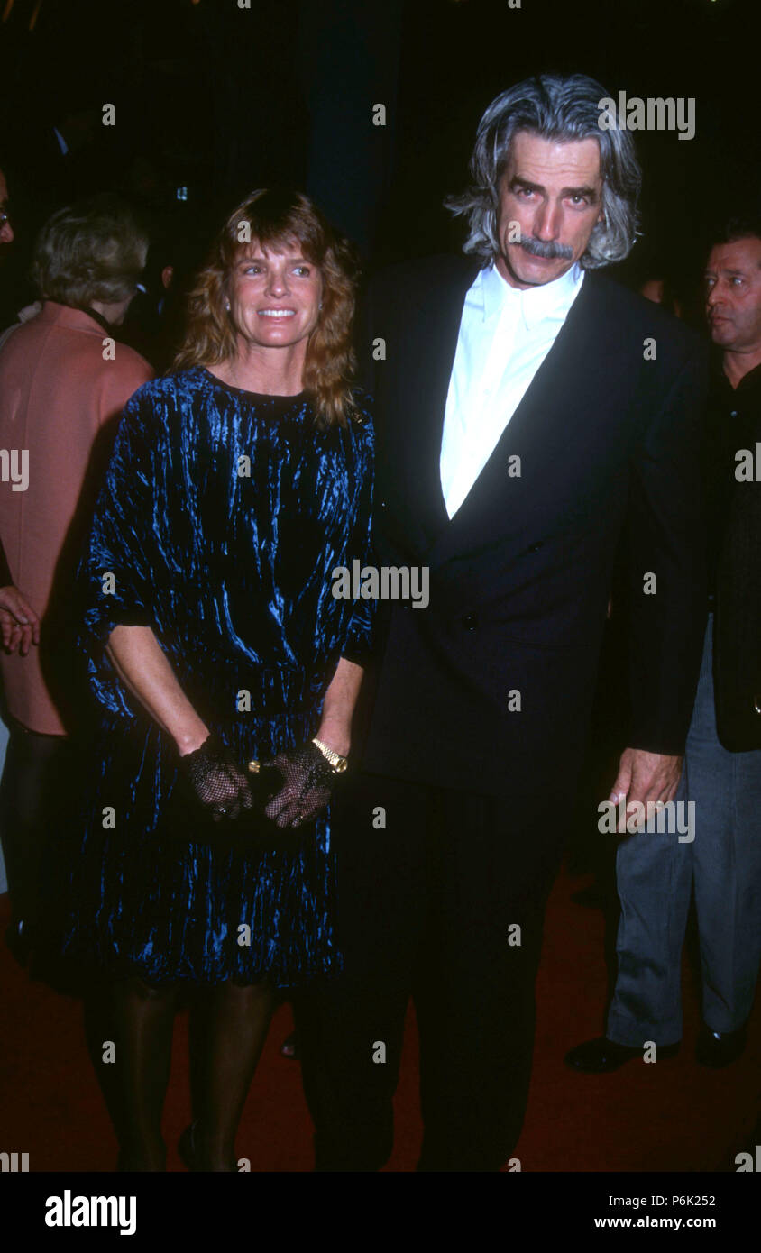 HOLLYWOOD, CA - DECEMBER 18: (L-R) Actress Katharine Ross and actor Sam ...