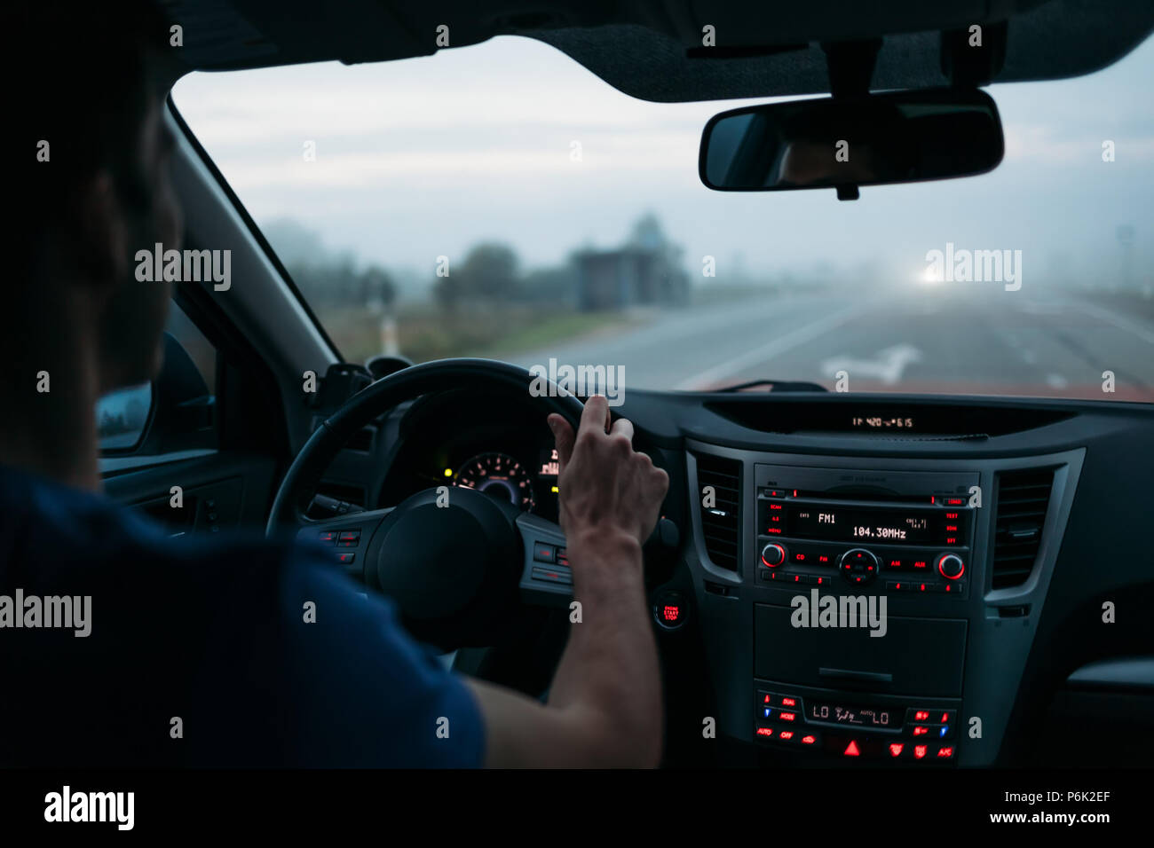 Car fog light dashboard hi-res stock photography and images - Alamy