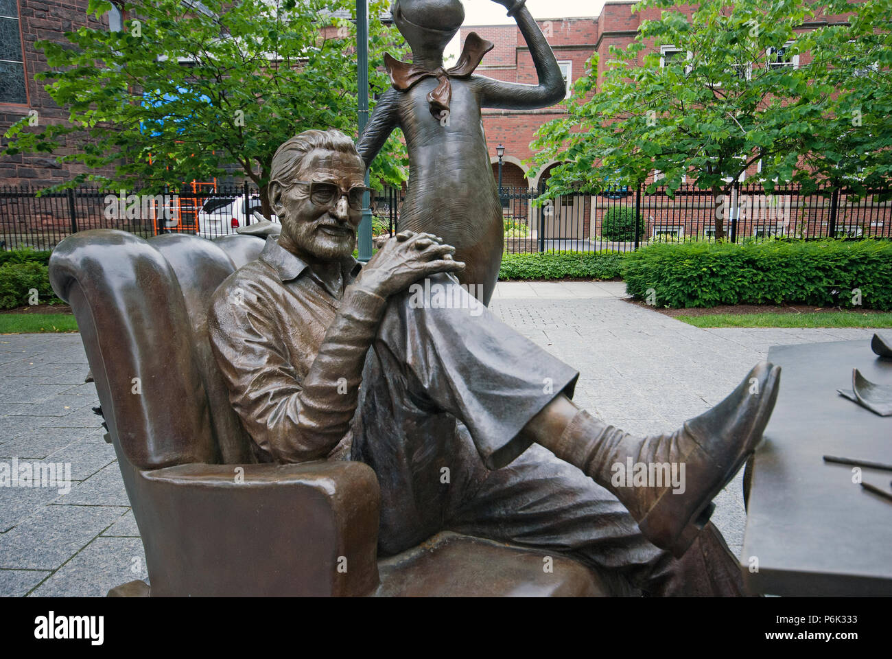 Dr Seuss National Memorial Sculpture High Resolution Stock Photography ...
