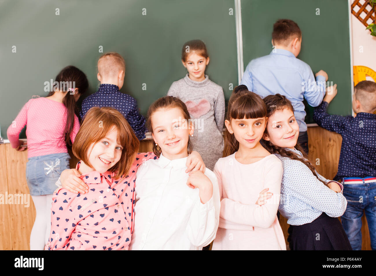 Pupils during break hi-res stock photography and images - Alamy