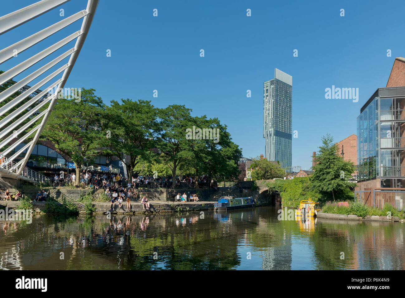 Castlefield basin manchester hi-res stock photography and images - Alamy