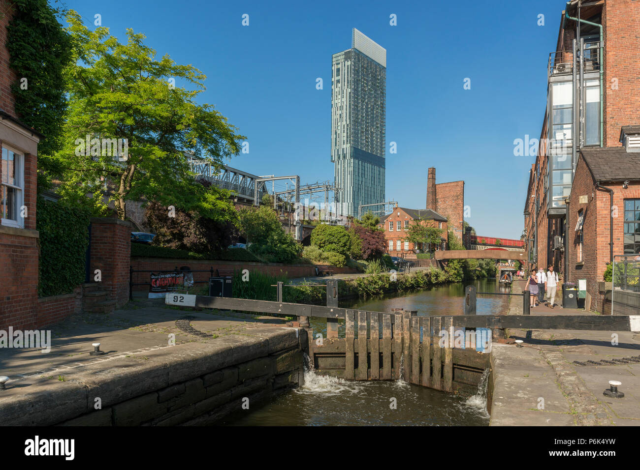 Castlefield basin manchester hi-res stock photography and images - Alamy