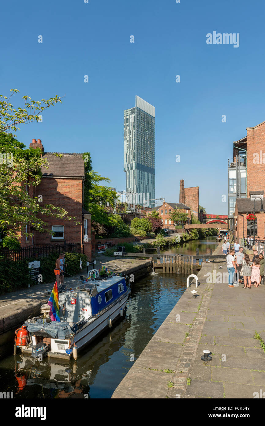 Castlefield basin manchester hi-res stock photography and images - Alamy