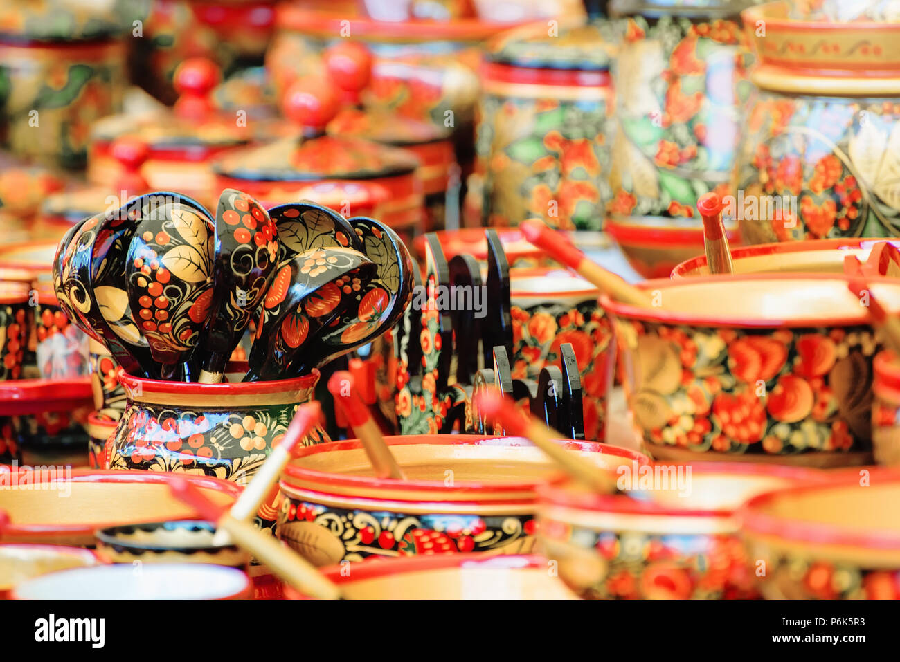 Khokhloma hi-res stock photography and images - Alamy