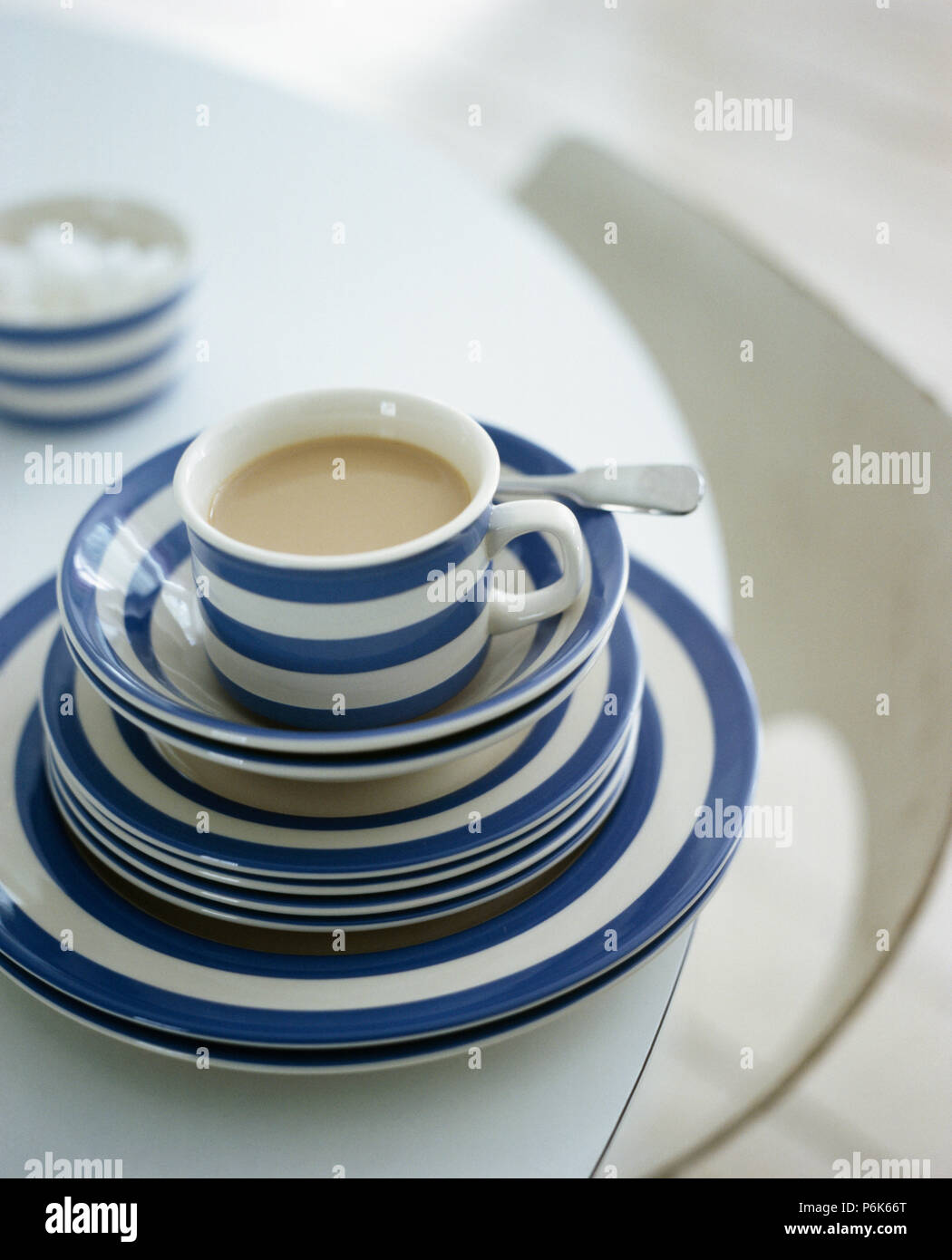Cornishware plates hi-res stock photography and images - Alamy