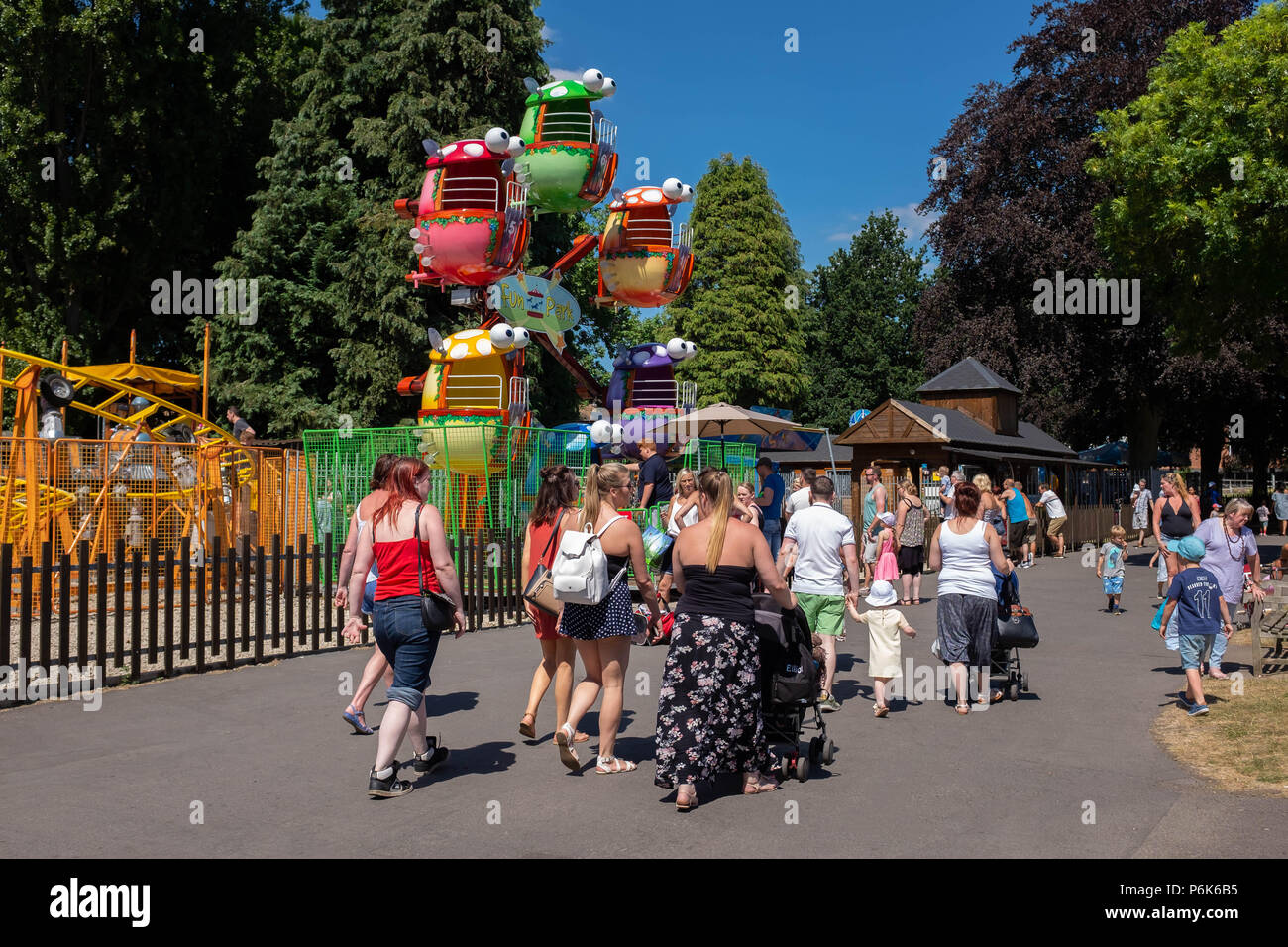 St. Nicholas Park, Warwick, summer 2018 Stock Photo - Alamy